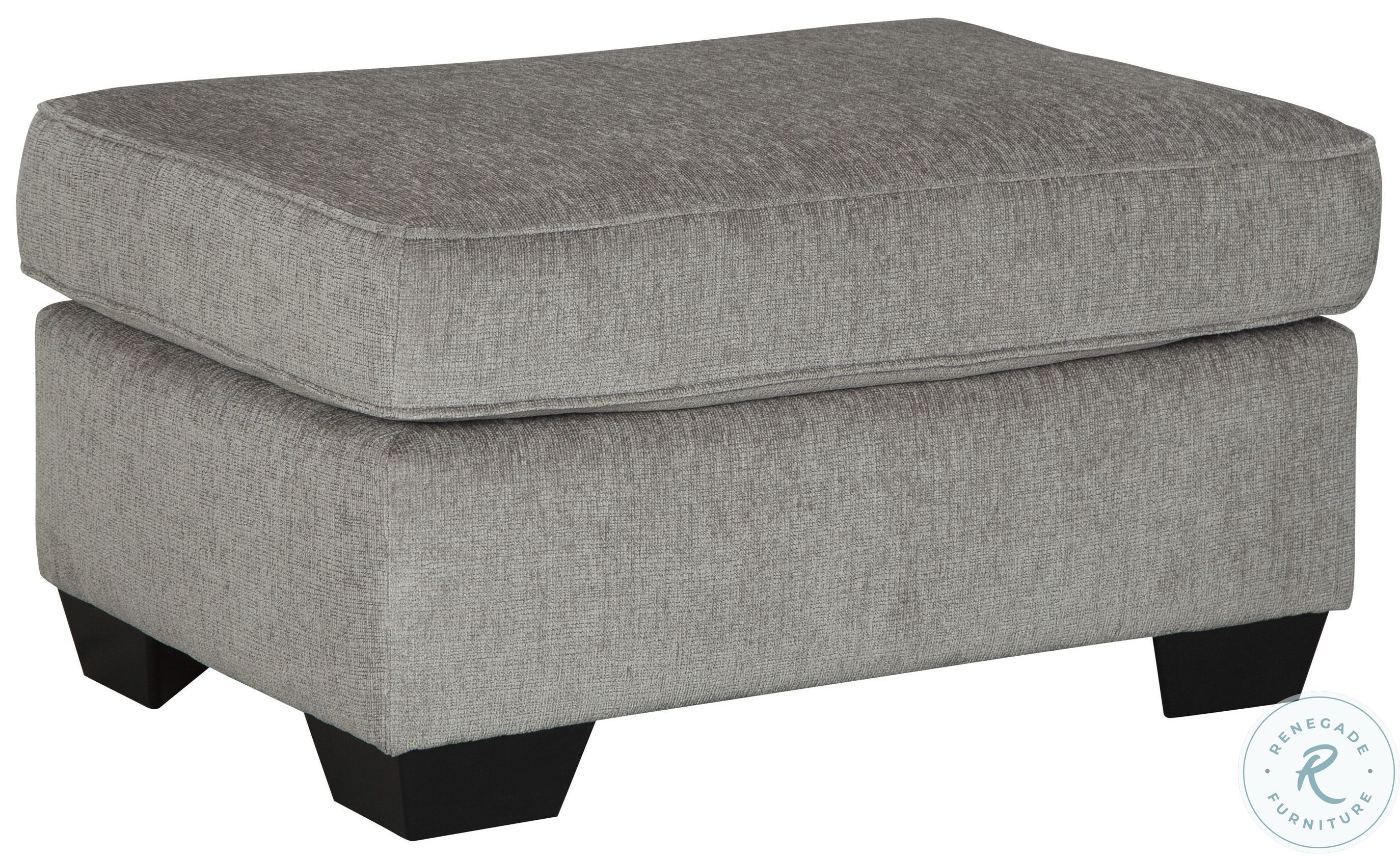 Altari Alloy Ottoman from Ashley | Coleman Furniture