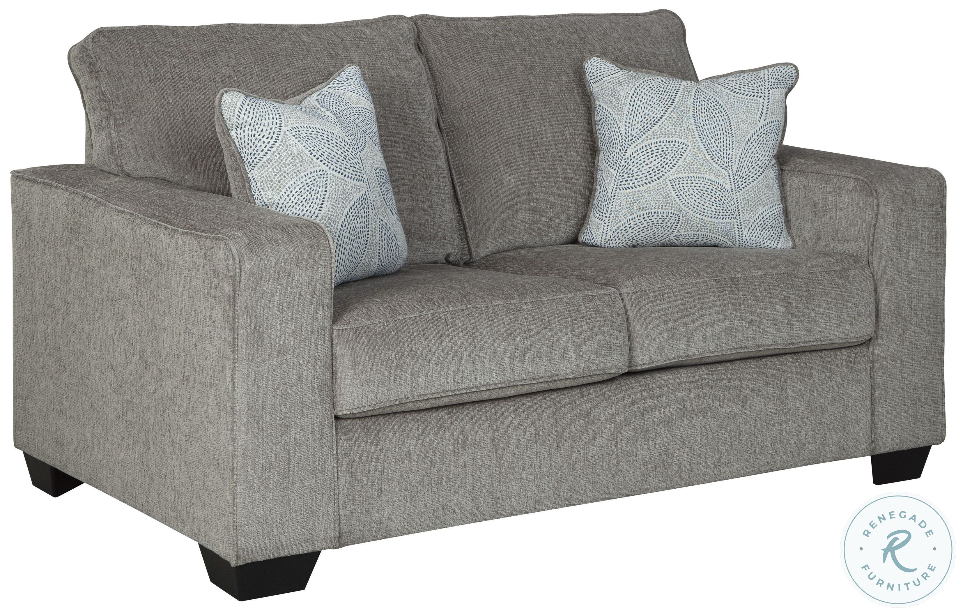 Altari Alloy Loveseat from Ashley | Coleman Furniture