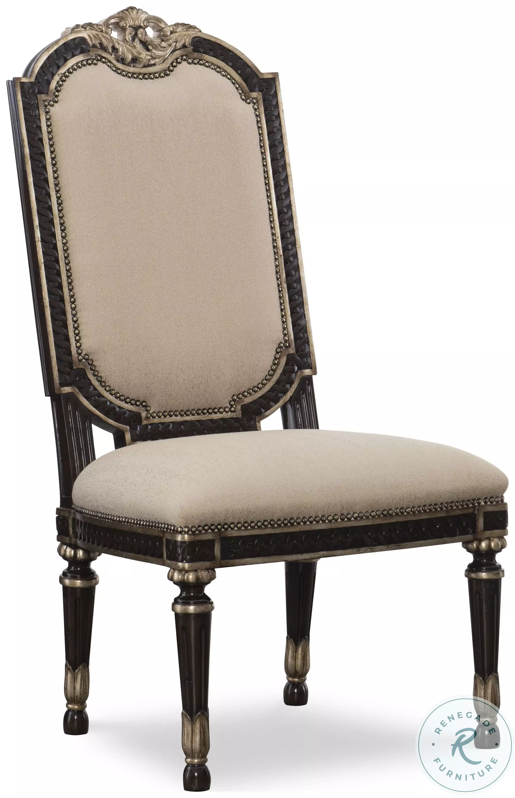 Piazza San Marco Champagne Gold Side Chair From Maitland-Smith ...