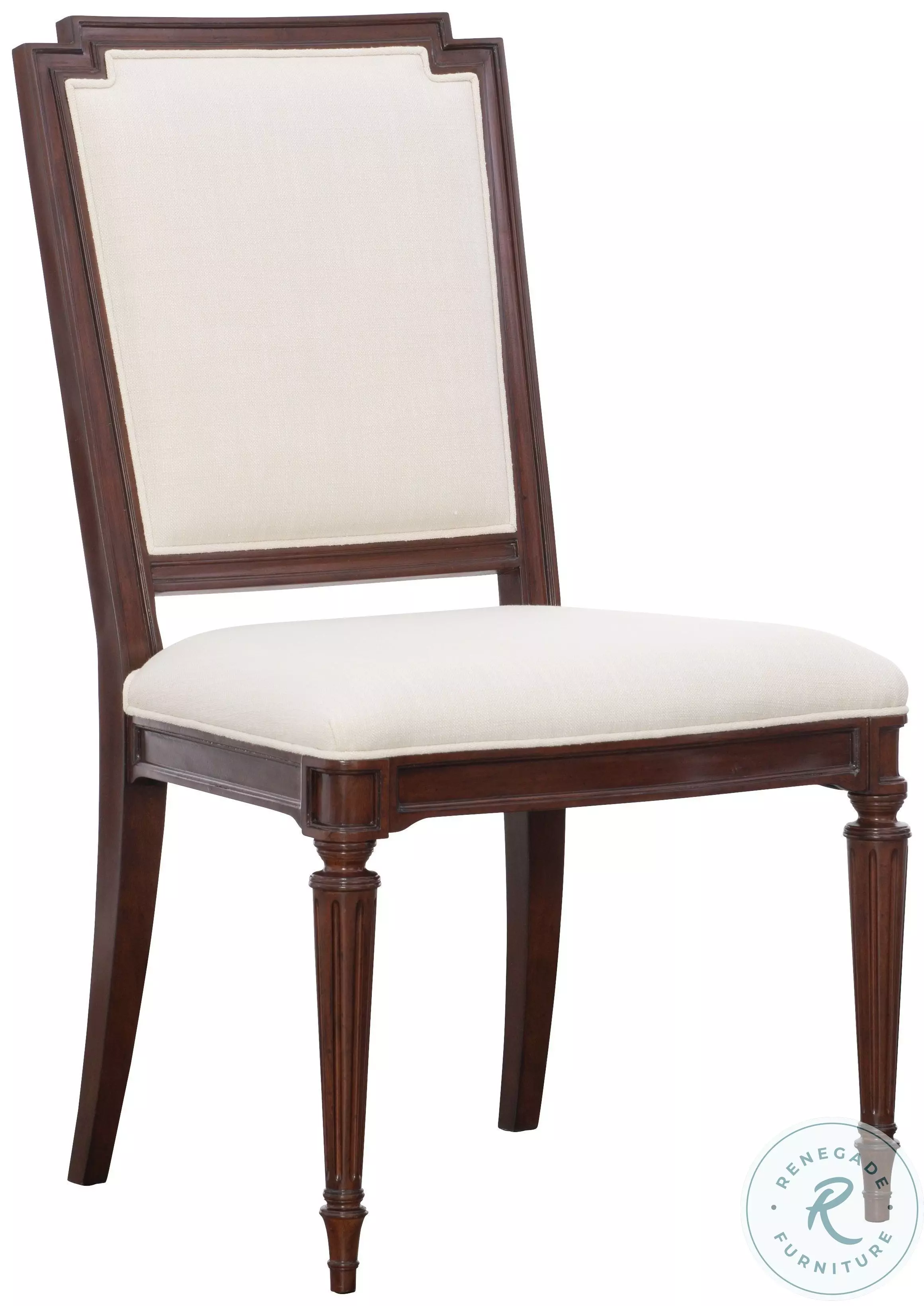 Evan Ivory Side Chair From Maitland-Smith | Coleman Furniture