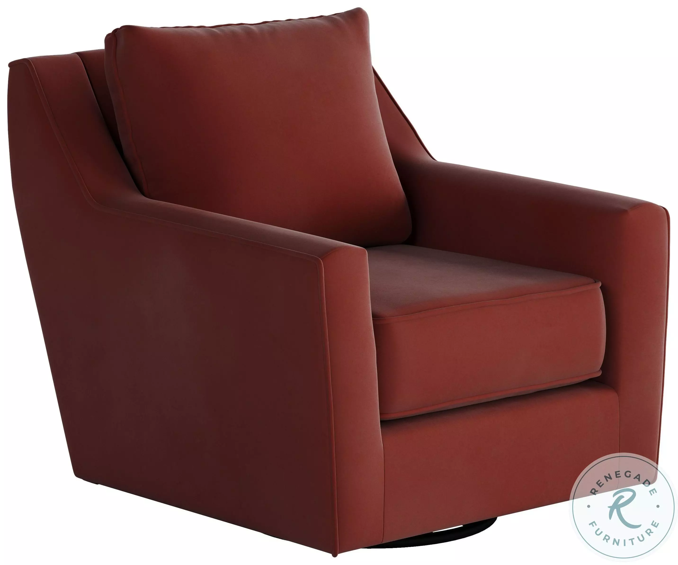 Bella Rouge Recessed Arm Swivel Glider Chair From Home Gallery Stores ...
