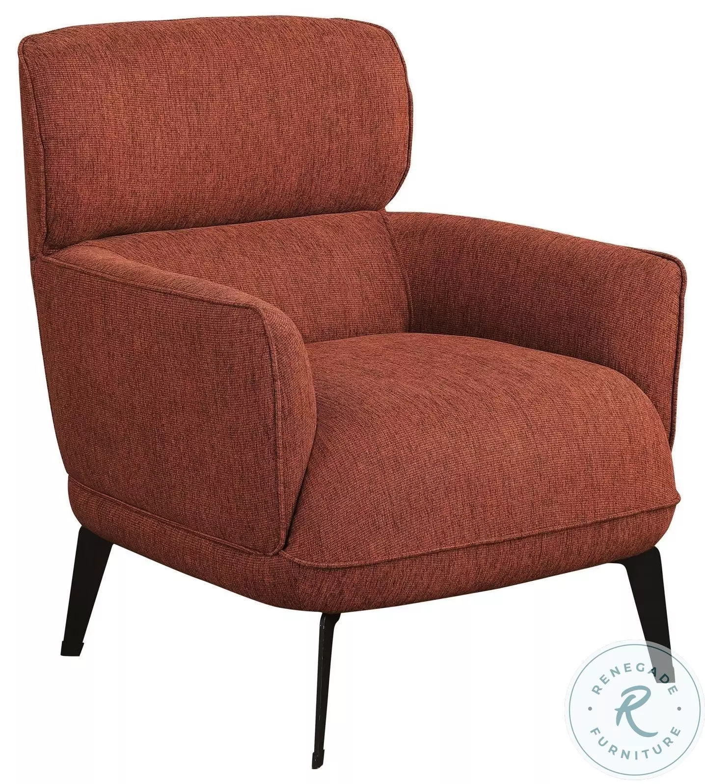 Andrea Orange Accent Chair From Coaster Furniture | Coleman Furniture