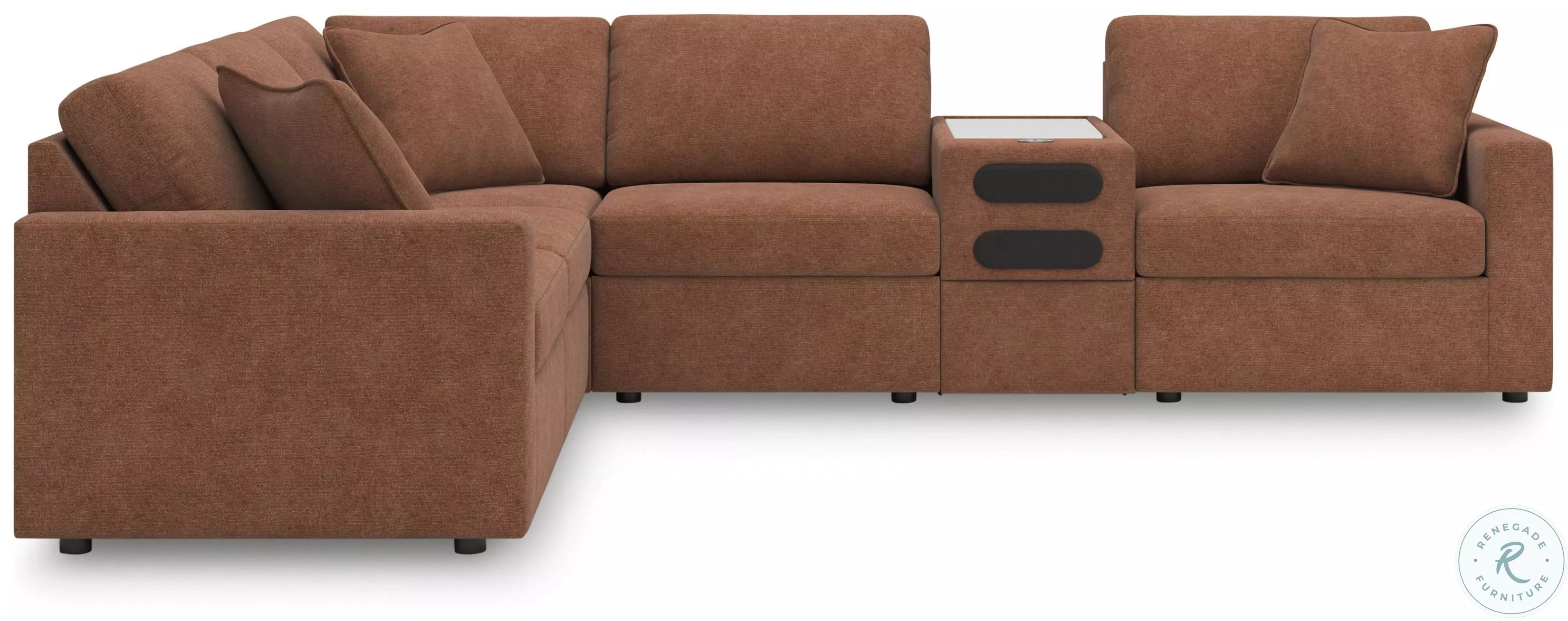 Modmax Spice Performance Fabric Modular Sectional From Ashley Furniture ...