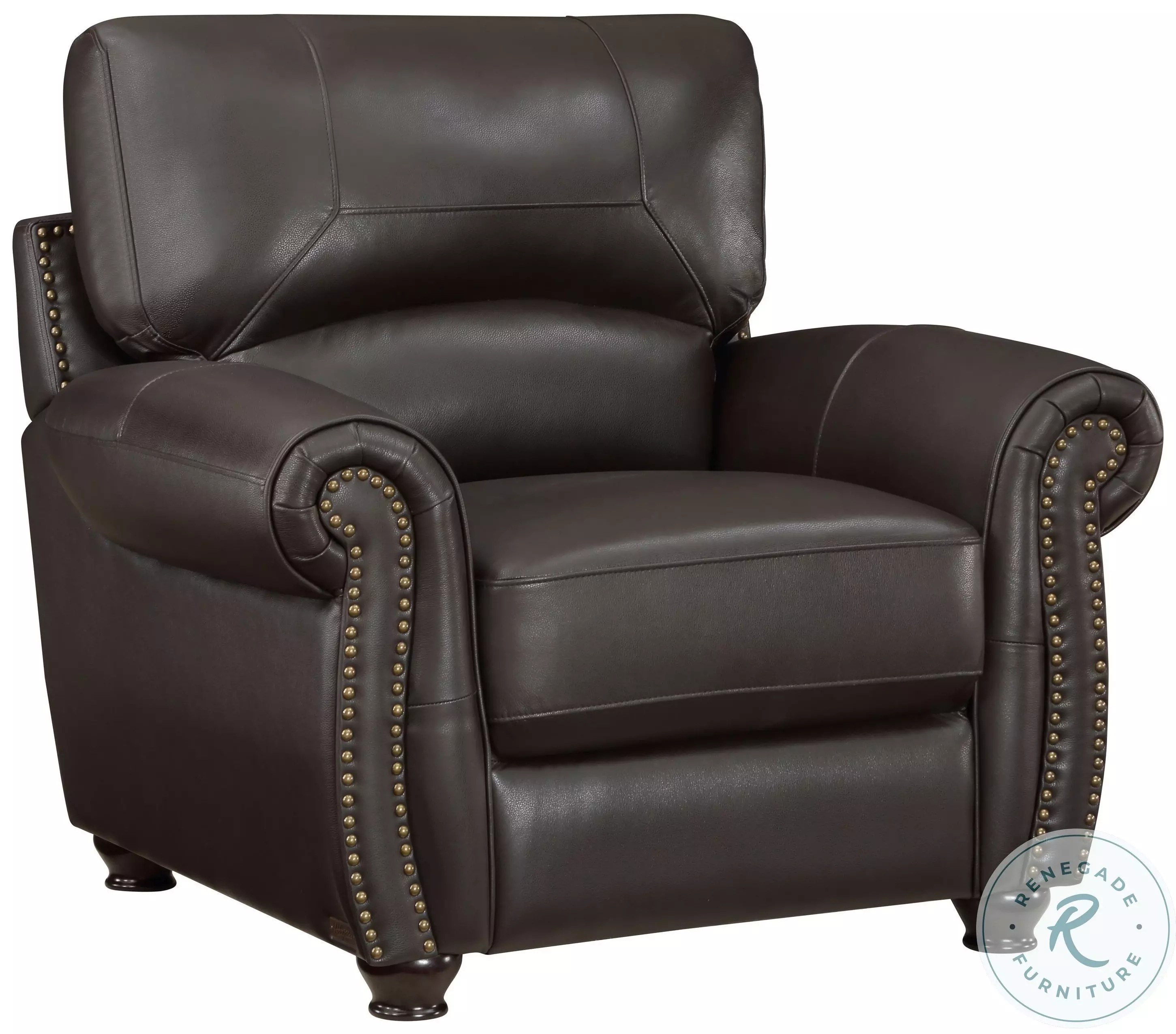 Foxborough Dark Brown Chair From Home Gallery Stores | Home Gallery Stores