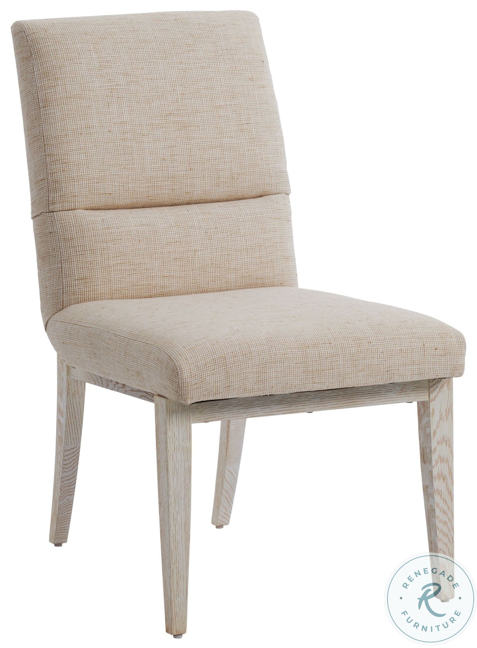 Carmel Natural Palmero Upholstered Side Chair From Barclay Butera ...