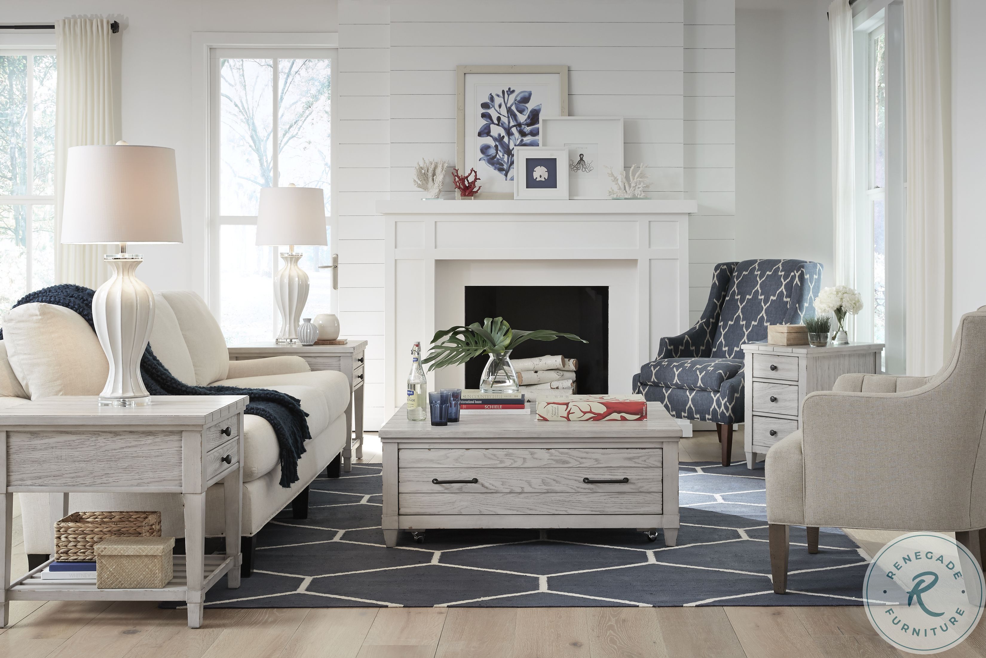 Belhaven Weathered Plank Cocktail Table from Legacy Classic | Coleman ...
