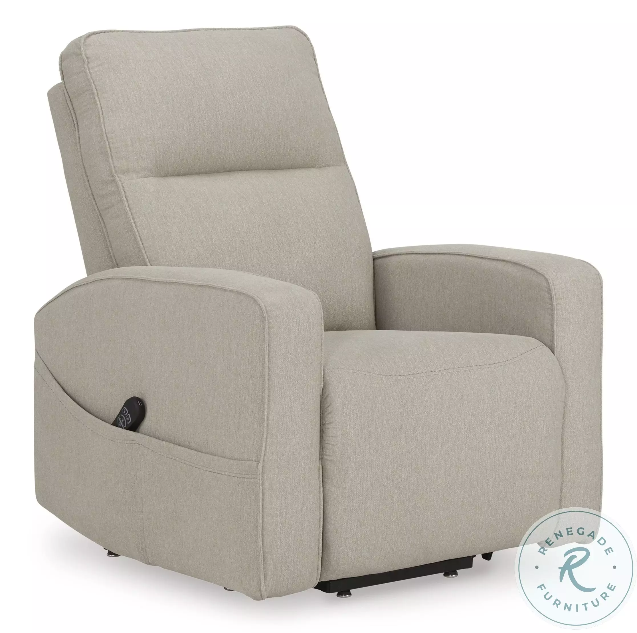 Starganza Smoke Power Lift Recliner From Ashley Furniture | Coleman ...