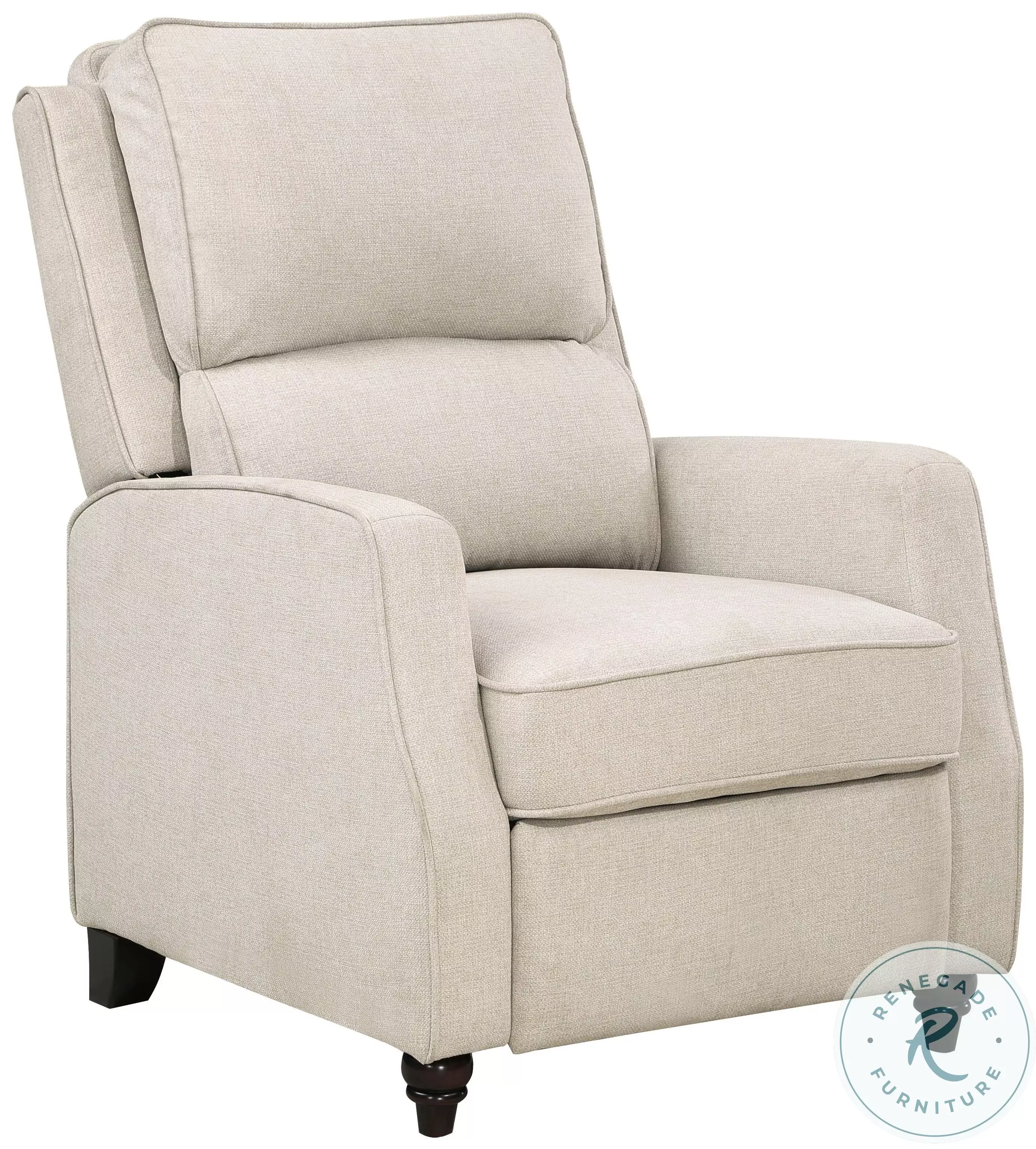 Loveland Beige Push Back Recliner From Home Gallery Stores | Home ...