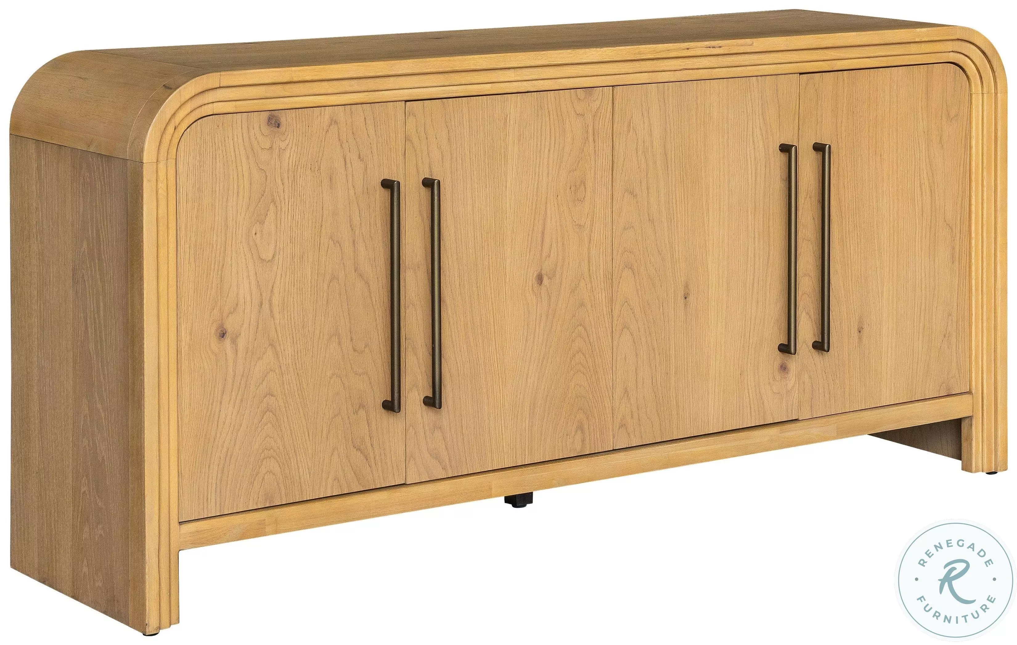 Chandler Brown Sideboard From Bassett Mirror | Coleman Furniture