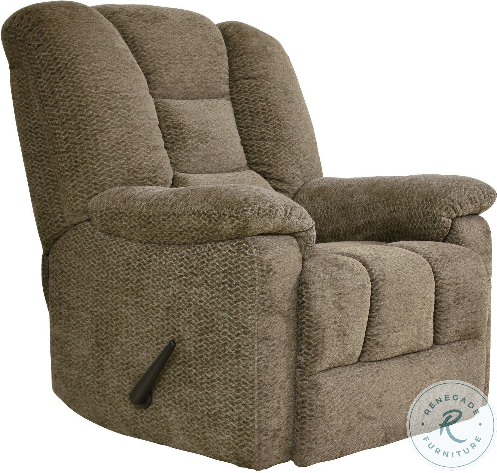 Kaylene Brown Reclining Chair from Homelegance | Coleman Furniture