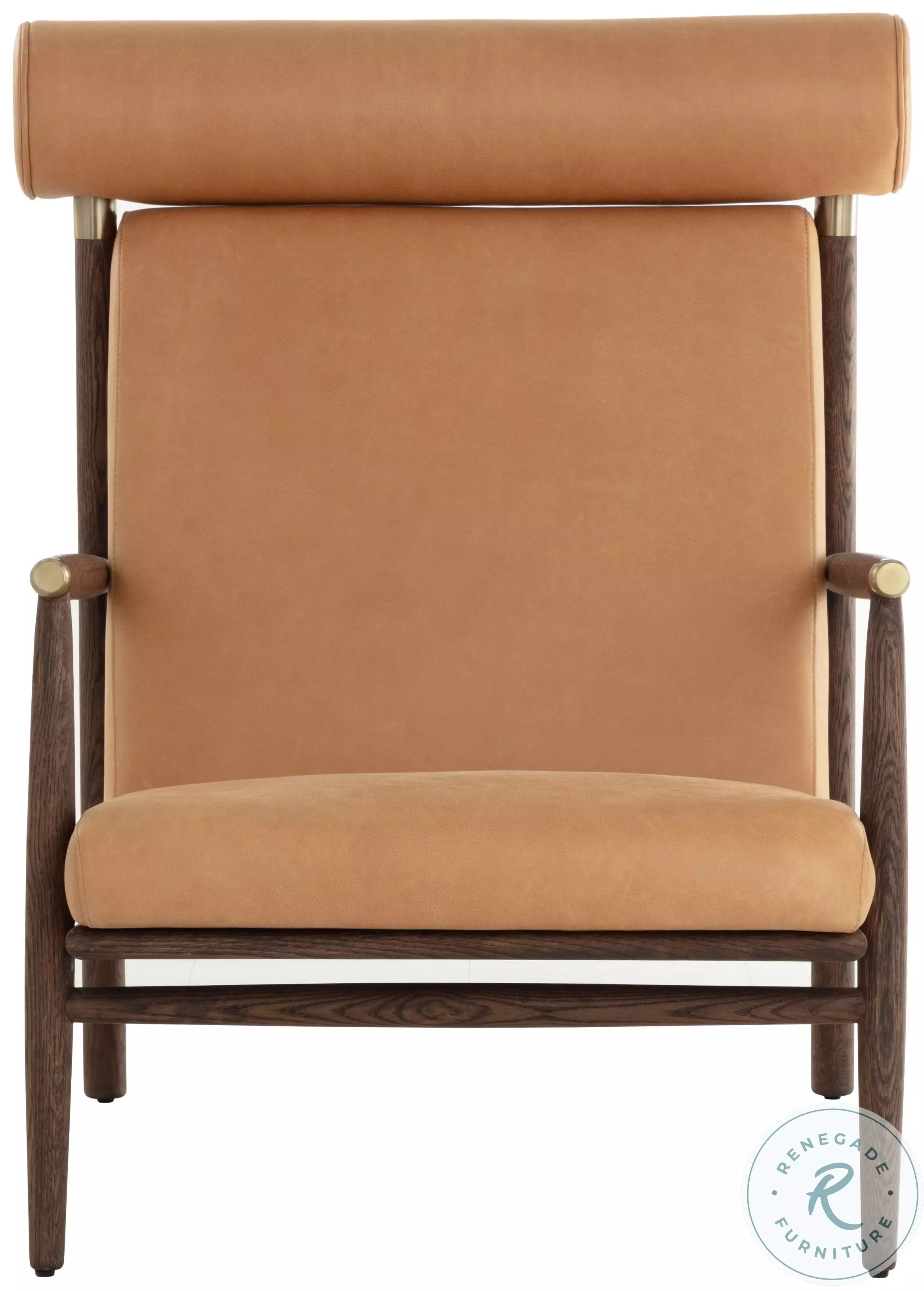 Cayden Sahara Camel Lounge Chair From Artisan's Nook | Coleman Furniture