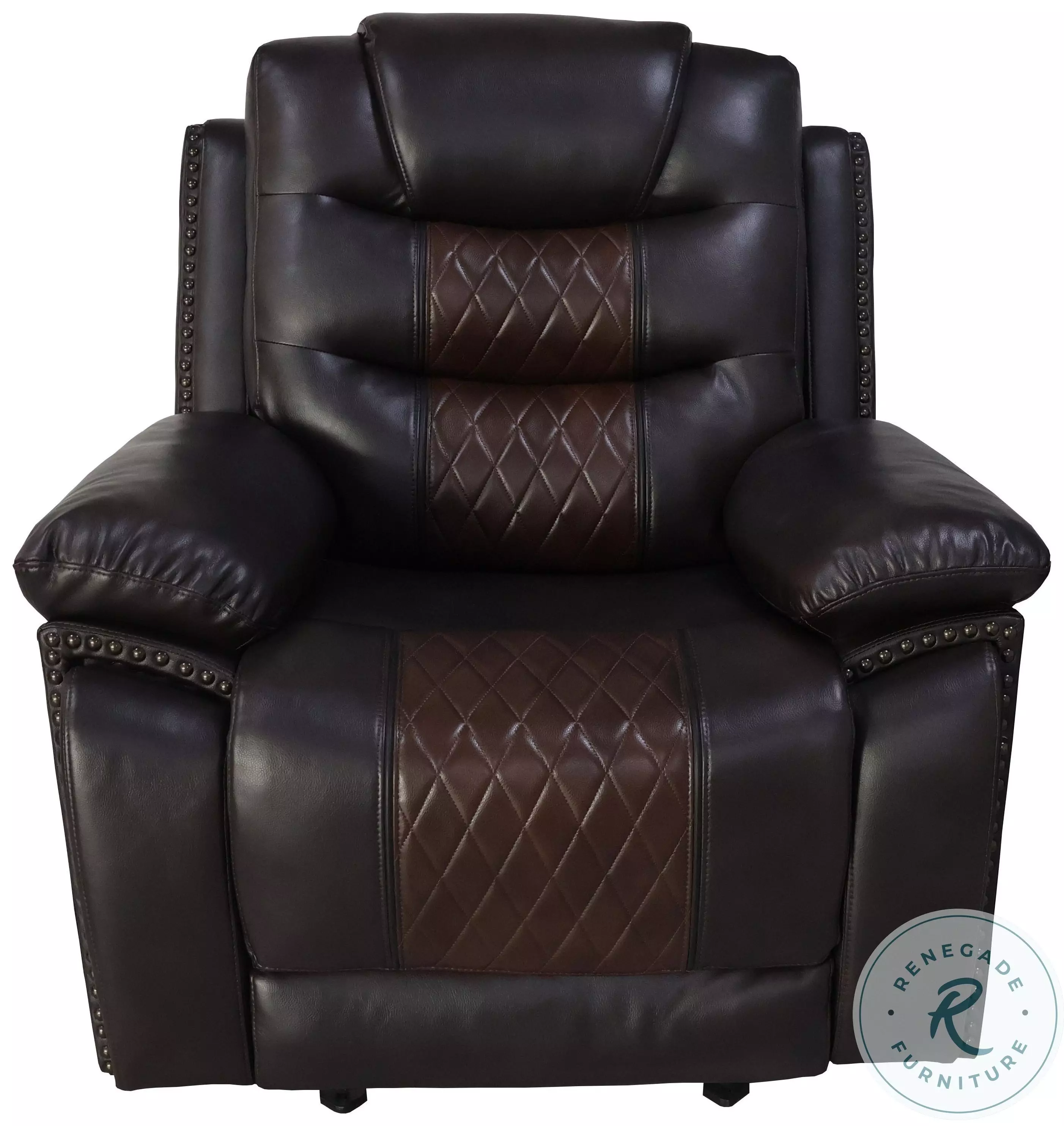 Nikko Brown Glider Power Recliner Power Footrest From New Classic ...