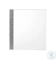 Paradox White Mirror From New Classic | Coleman Furniture