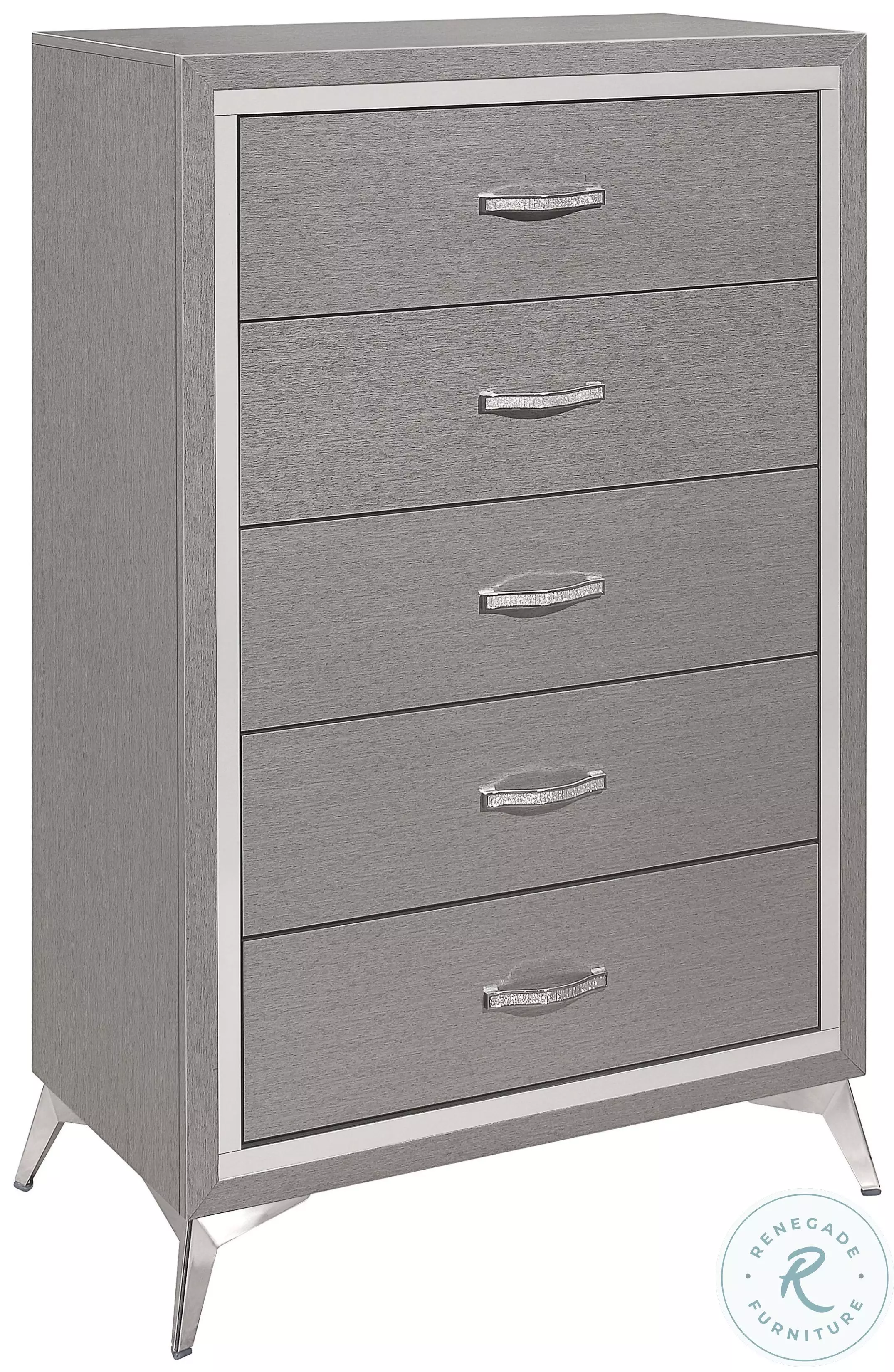 Huxley Gray Chest From New Classic | Coleman Furniture