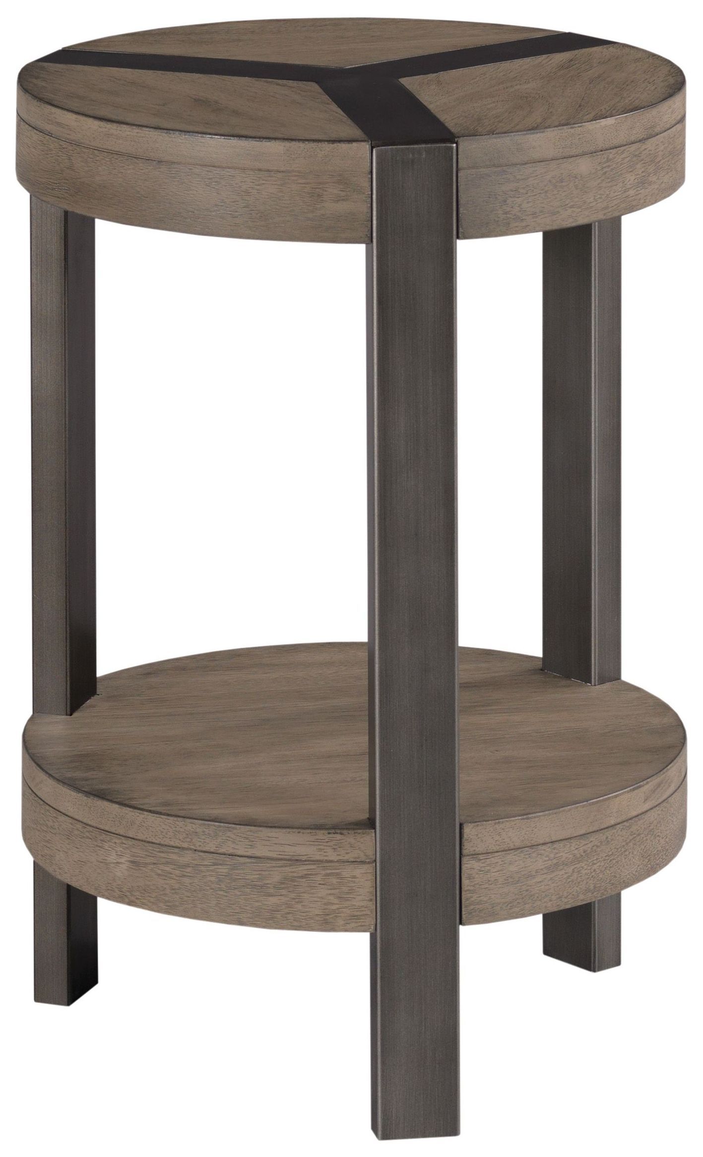 Sandler Gray Round Accent Table From Kincaid Furniture | Coleman Furniture