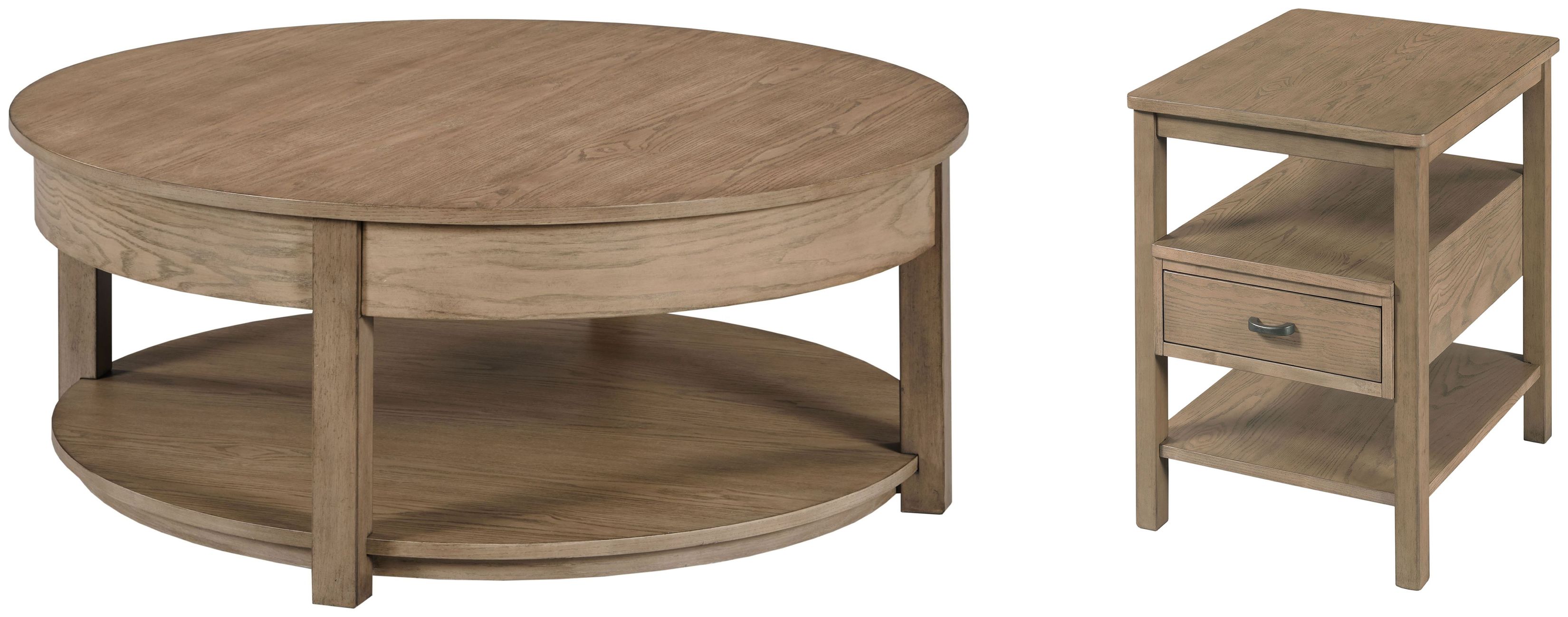 Costa Way Hamilton Taupe Occasional Table Set From Hammary | Coleman ...