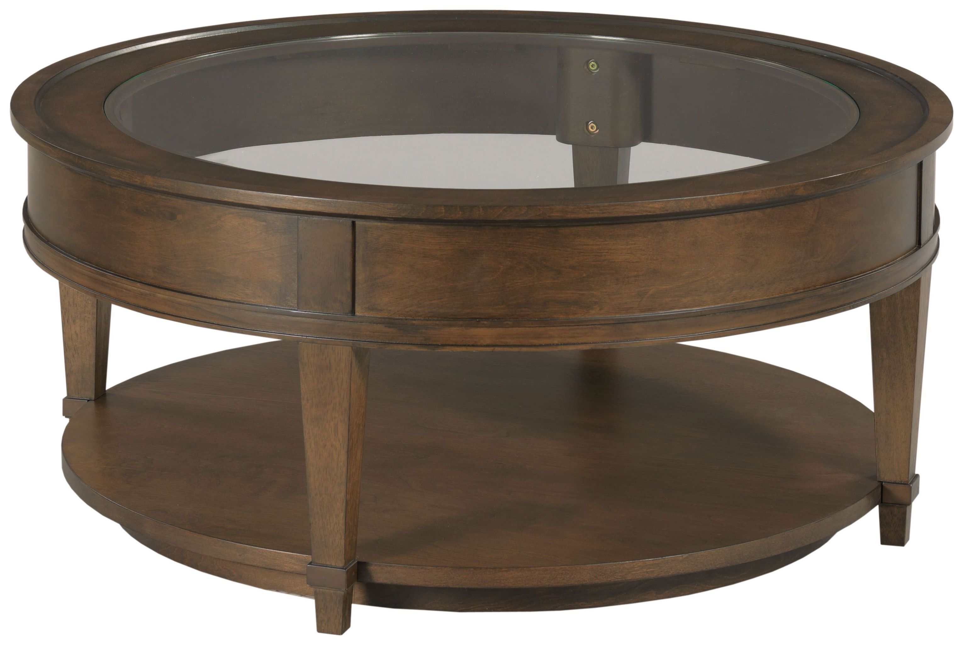 Structures Sable Round Coffee Table From Hammary | Coleman Furniture