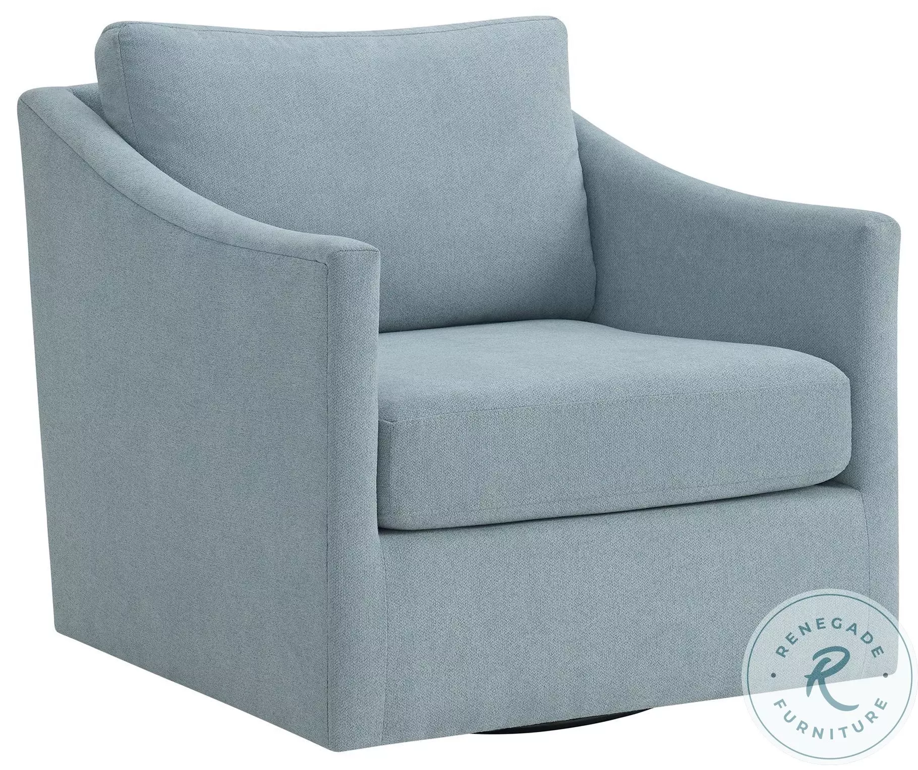 Hannah Light Blue Swivel Accent Chair From Picket House Furnishings ...