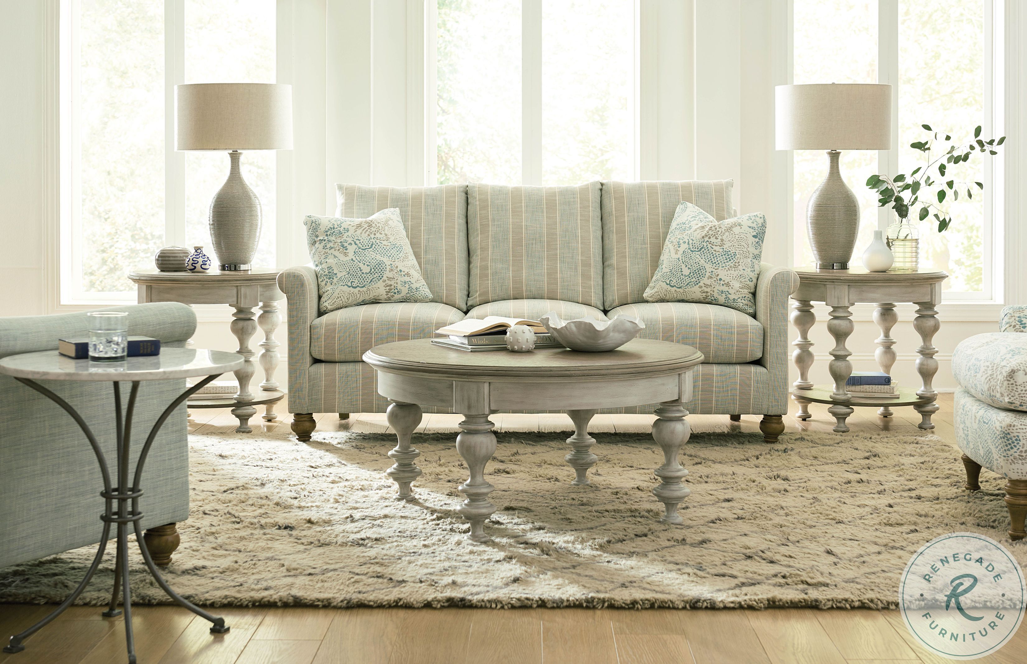 Litchfield Driftwood Blakeney Coffee Table from American Drew | Coleman ...