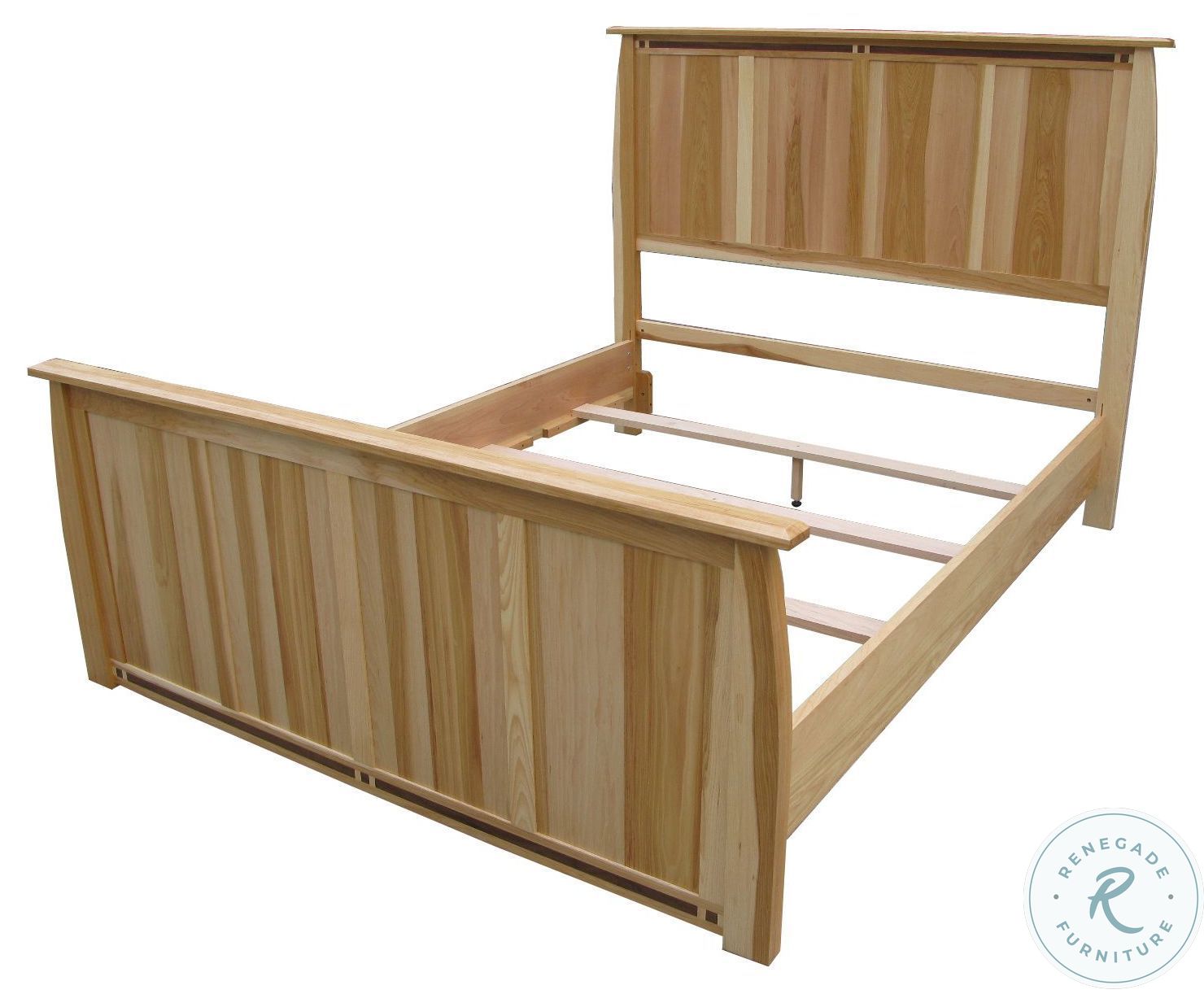 Adamstown Natural King Panel Bed from A-America | Coleman Furniture