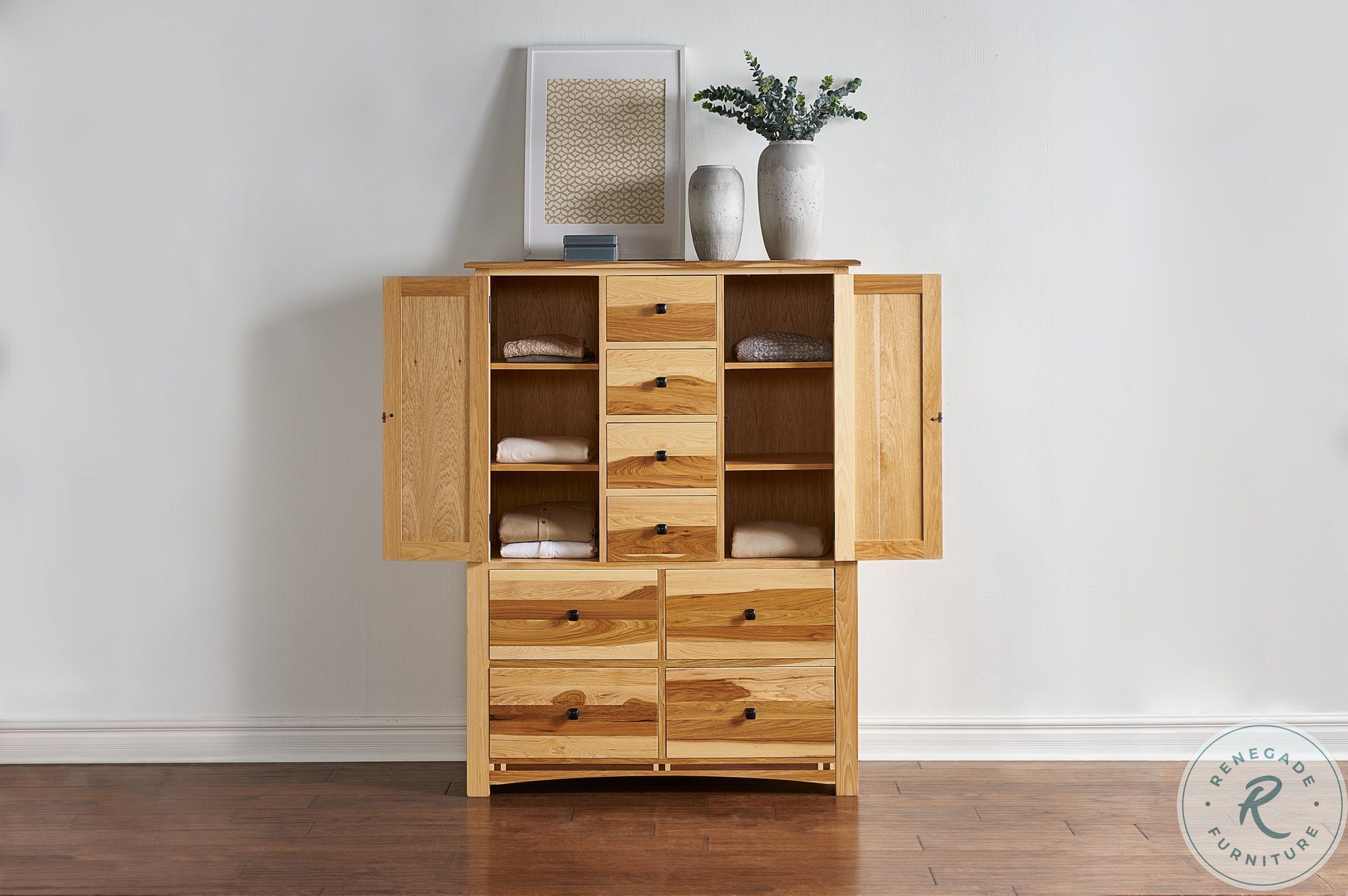 Adamstown Natural Double Door Chest from A-America | Coleman Furniture