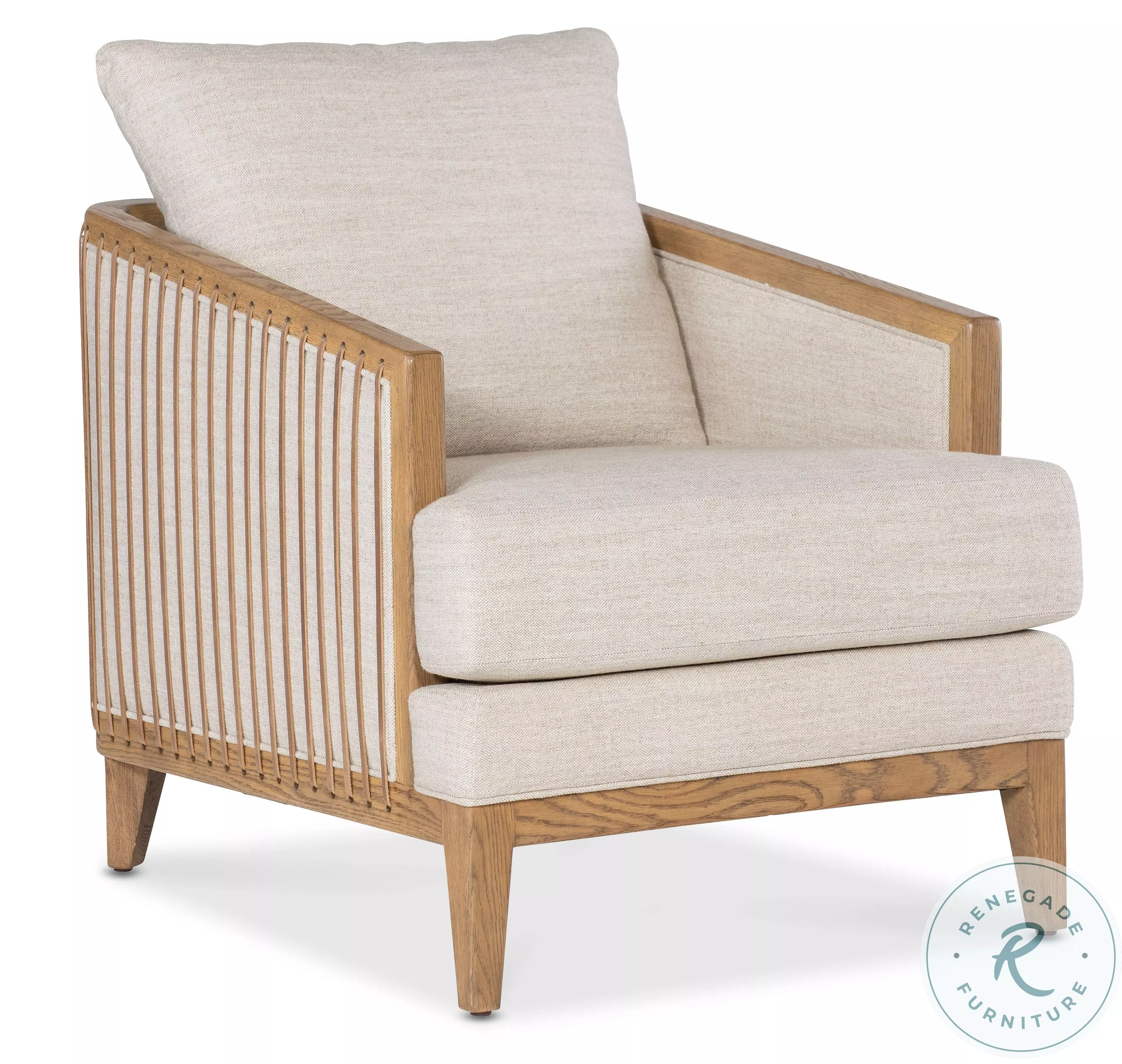 Eldwyn Classic Linen Stationary Chair From Hawthorne Living | Coleman ...