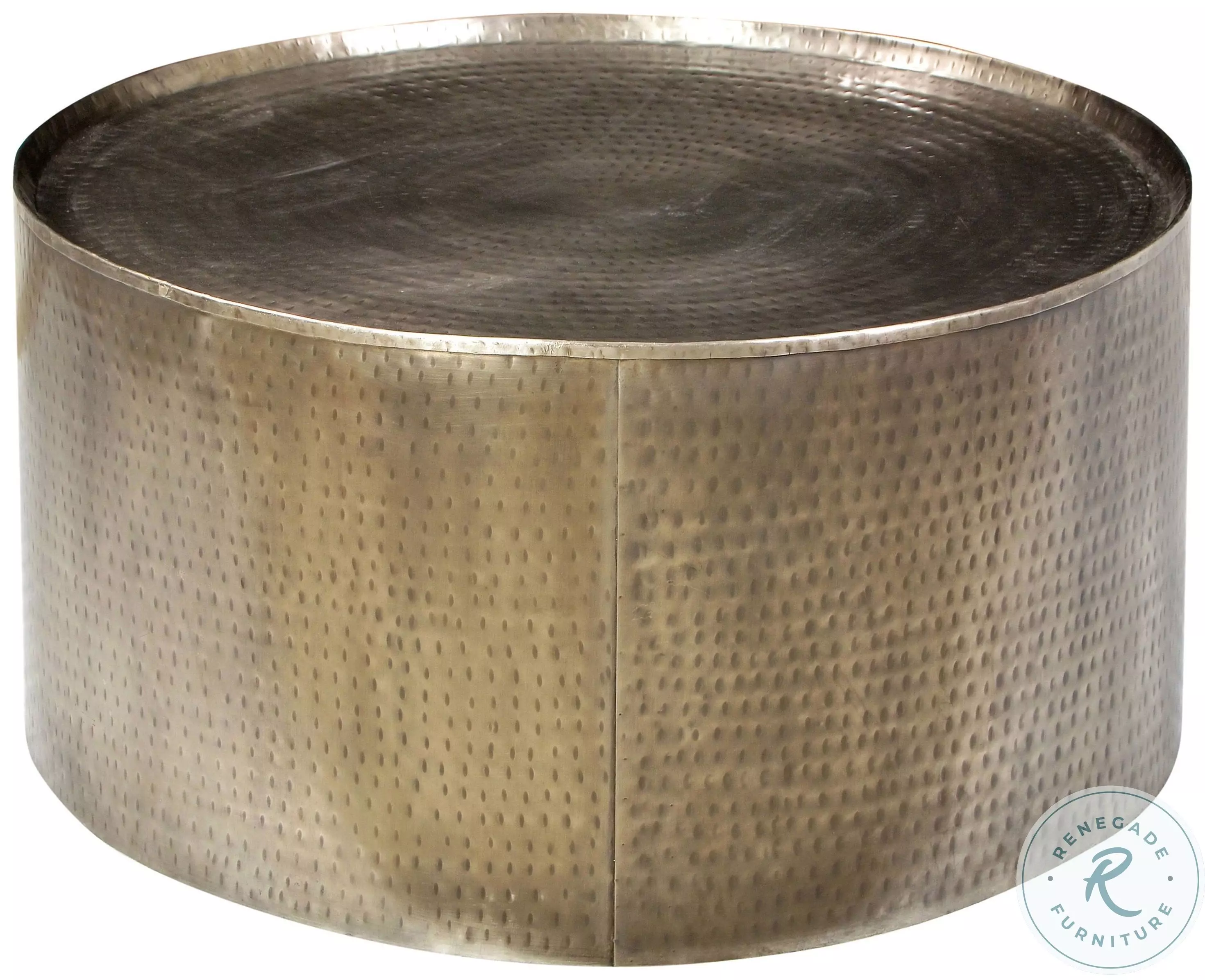 Harpe Antique Brass Coffee Table From Dovelle Home | Coleman Furniture