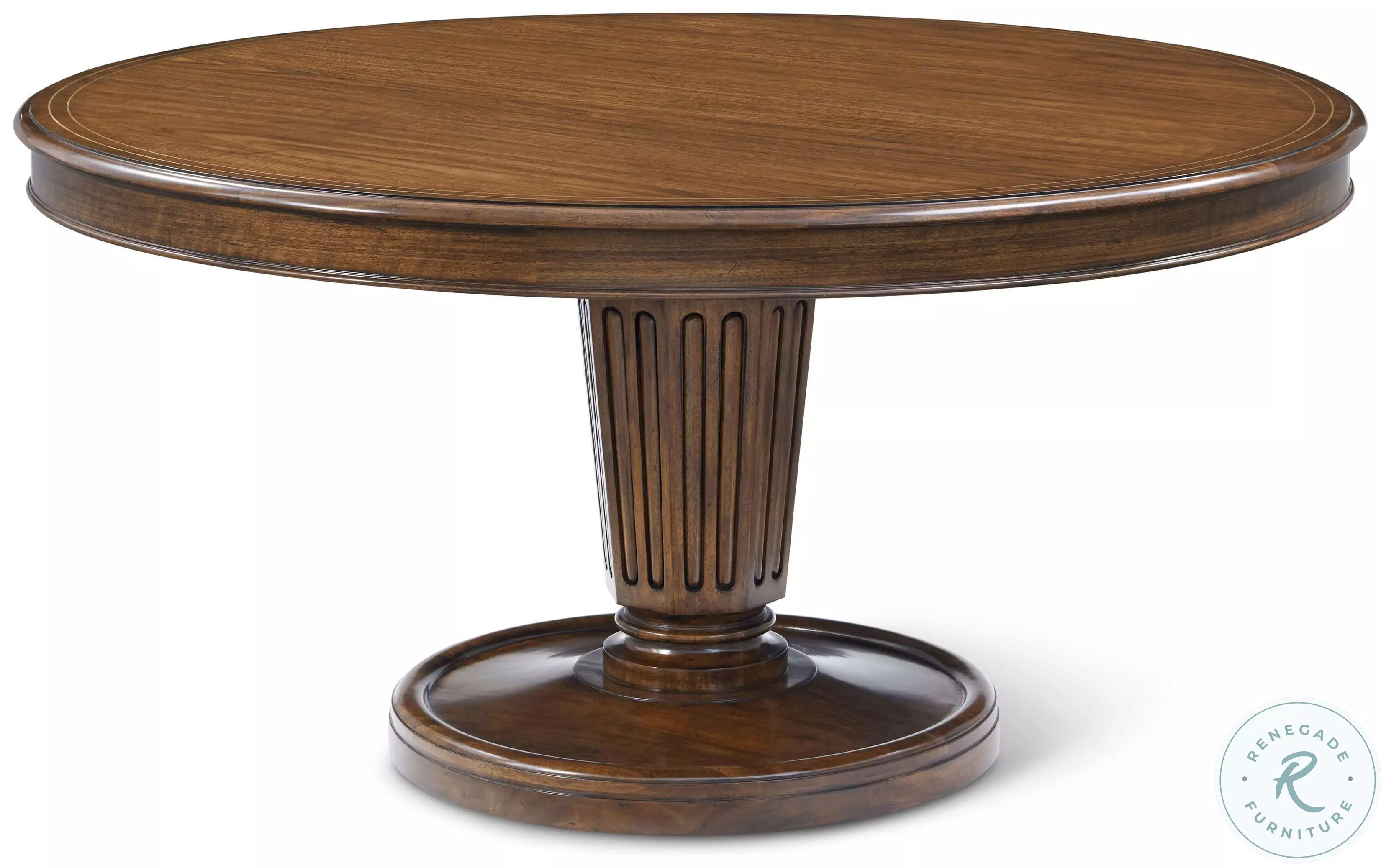 Haddon Heirloom 60" Round Dining Table From Theodore Alexander | Home ...