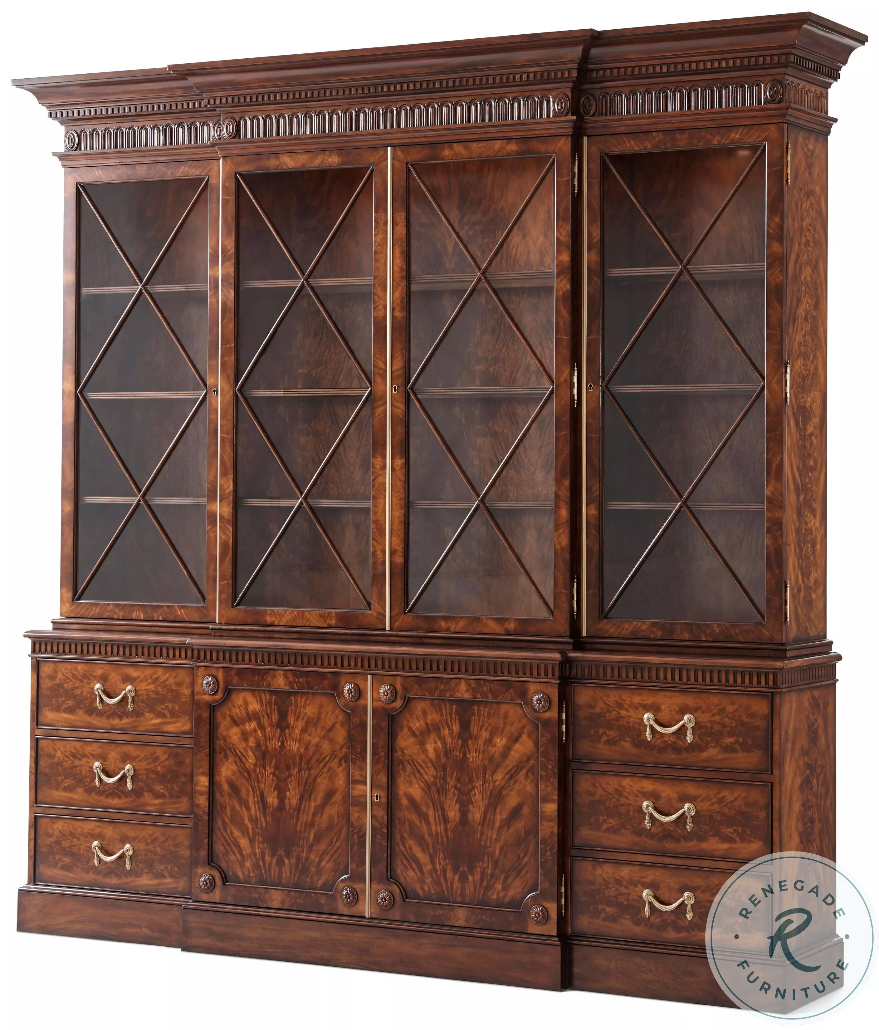 The Sunderland Lacasa 1 And Ramsey Mahogany 6 Drawer Cabinet From ...