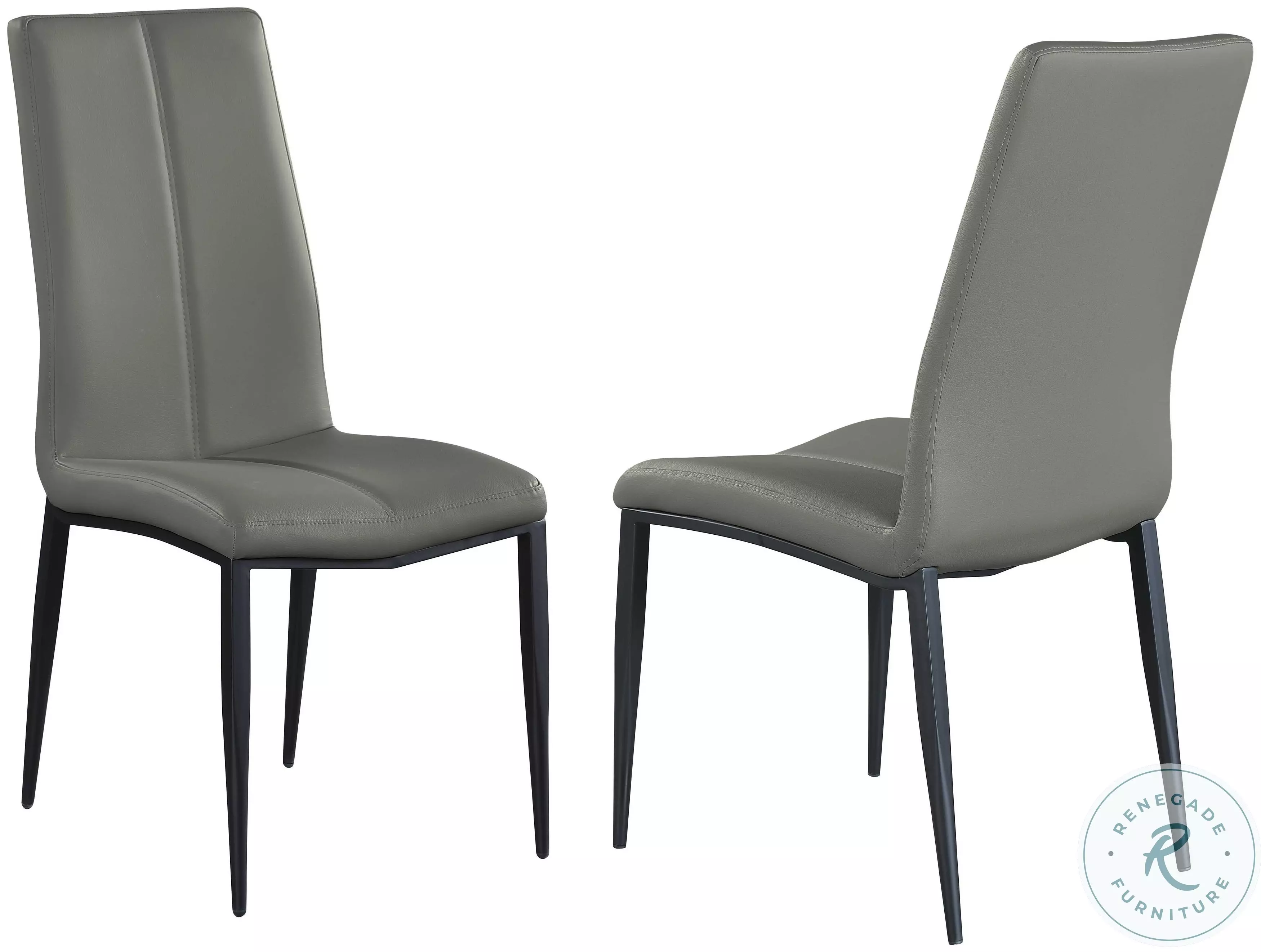 Alexandra Gray Side Chair Set of 4 From Chintaly Imports | Coleman ...