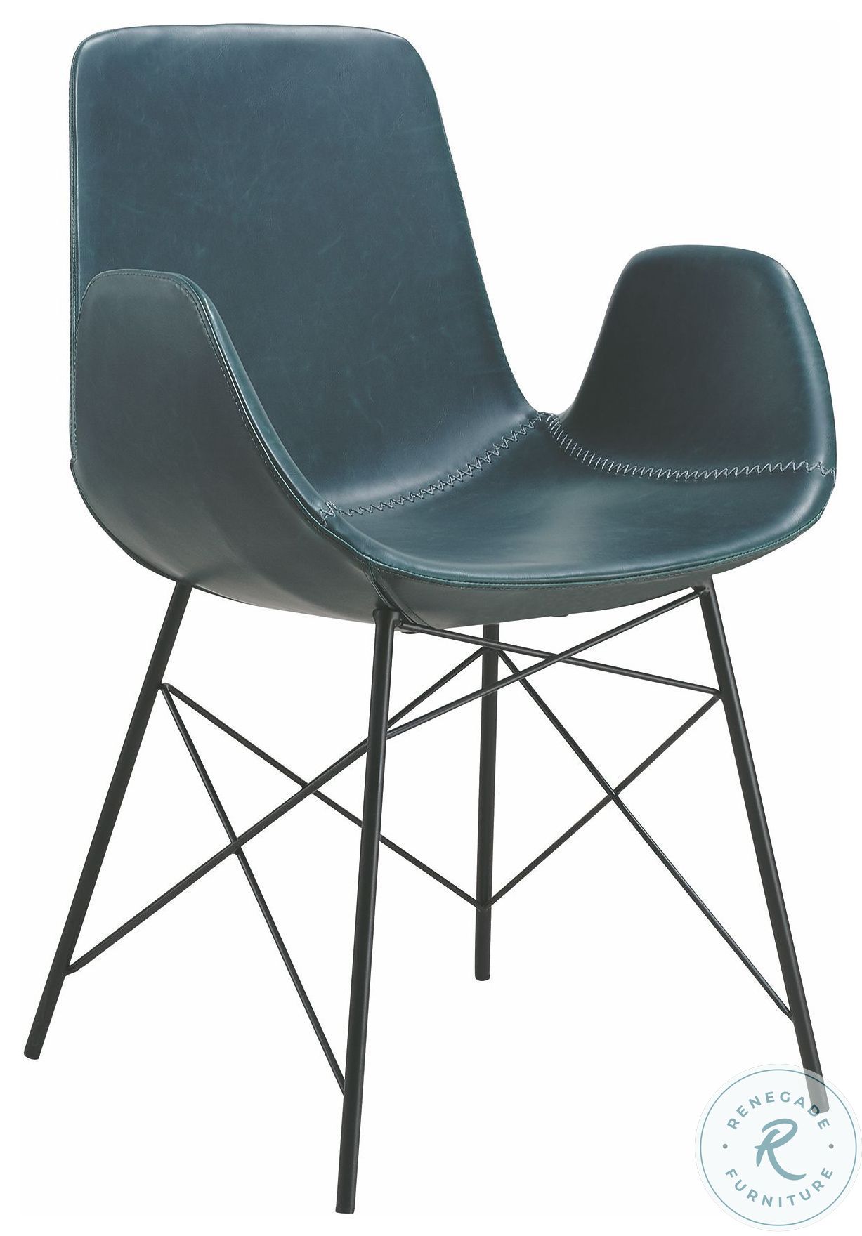 Alison Blue Dining Chair | HomeGalleryStores.com | Alison-BLU