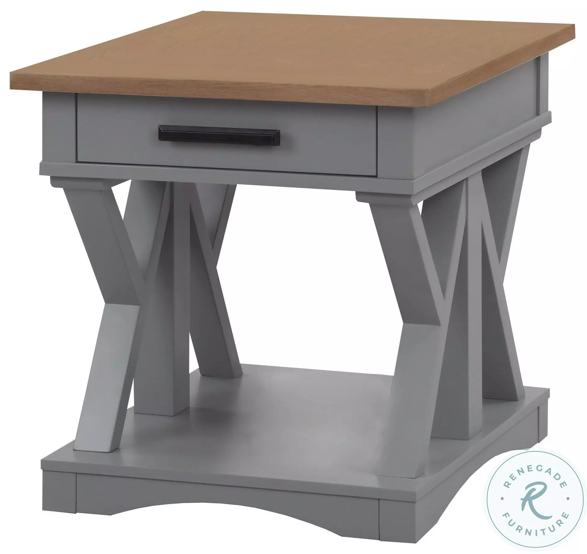 Americana Modern Dove End Table from Parker House | Coleman Furniture