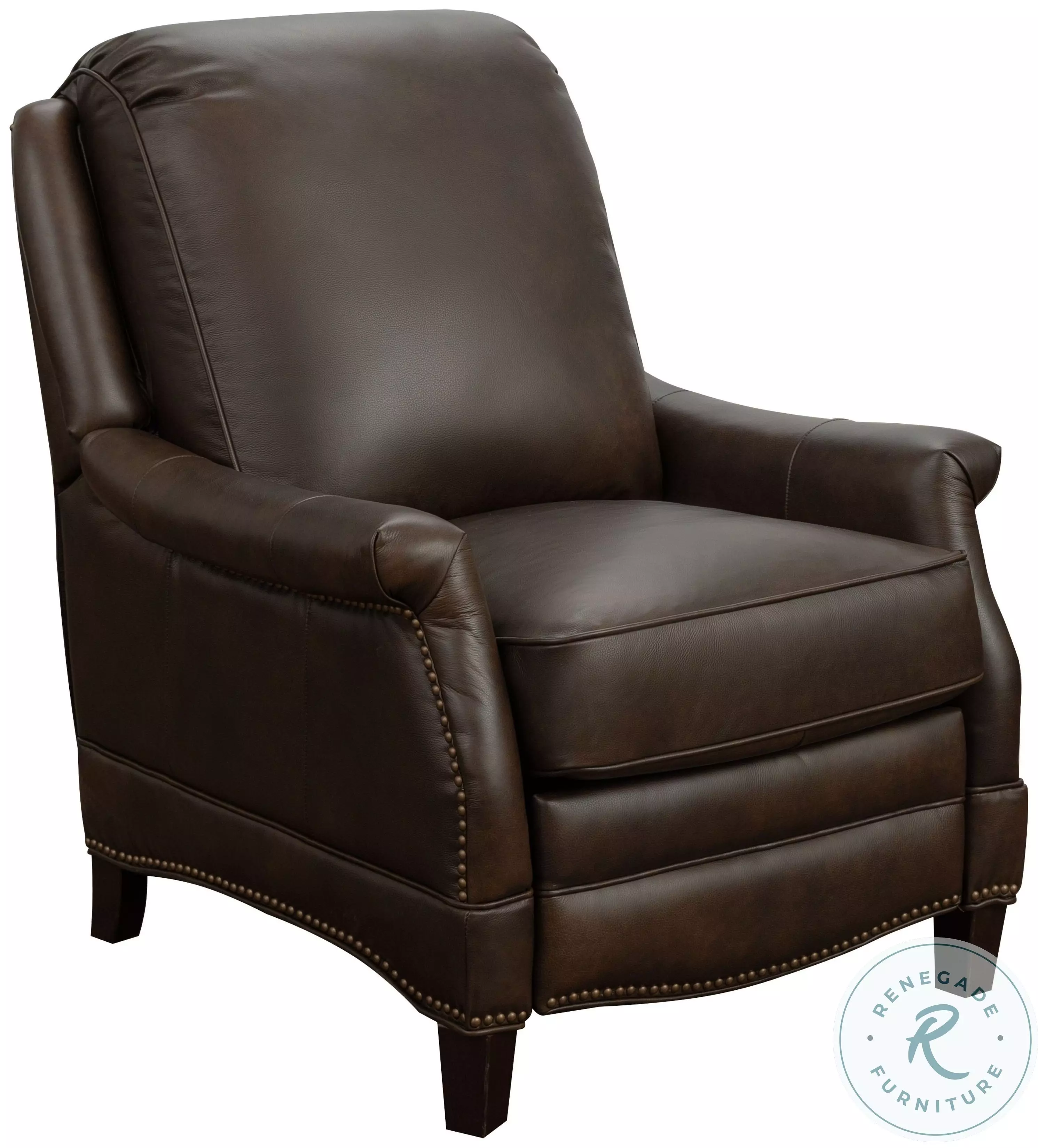 Ashebrooke Ashford Walnut Leather Recliner From Home Gallery Stores ...
