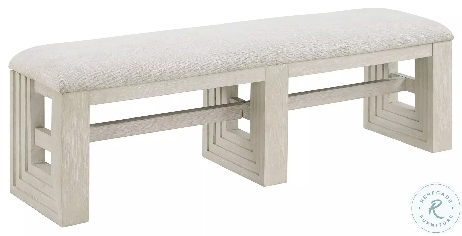 Rhiannon Antique White Bench From Picket House Furnishings | Coleman ...
