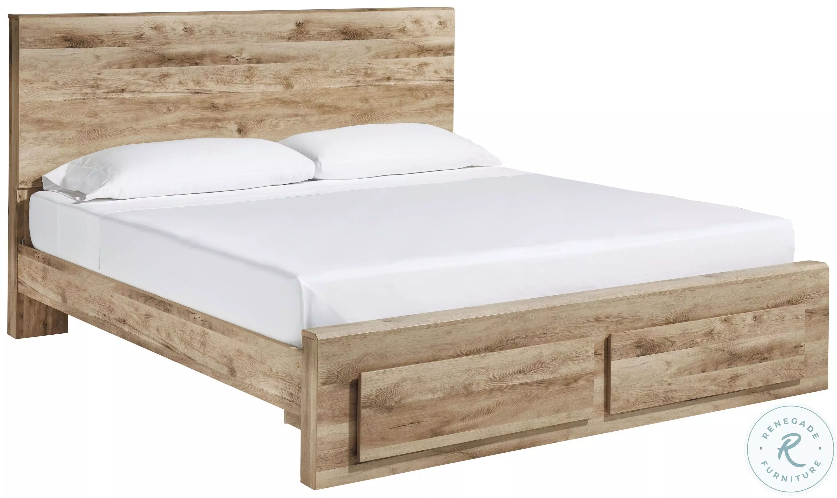 Hyanna Tan Queen Storage Platform Bed From Ashley Furniture | Coleman ...