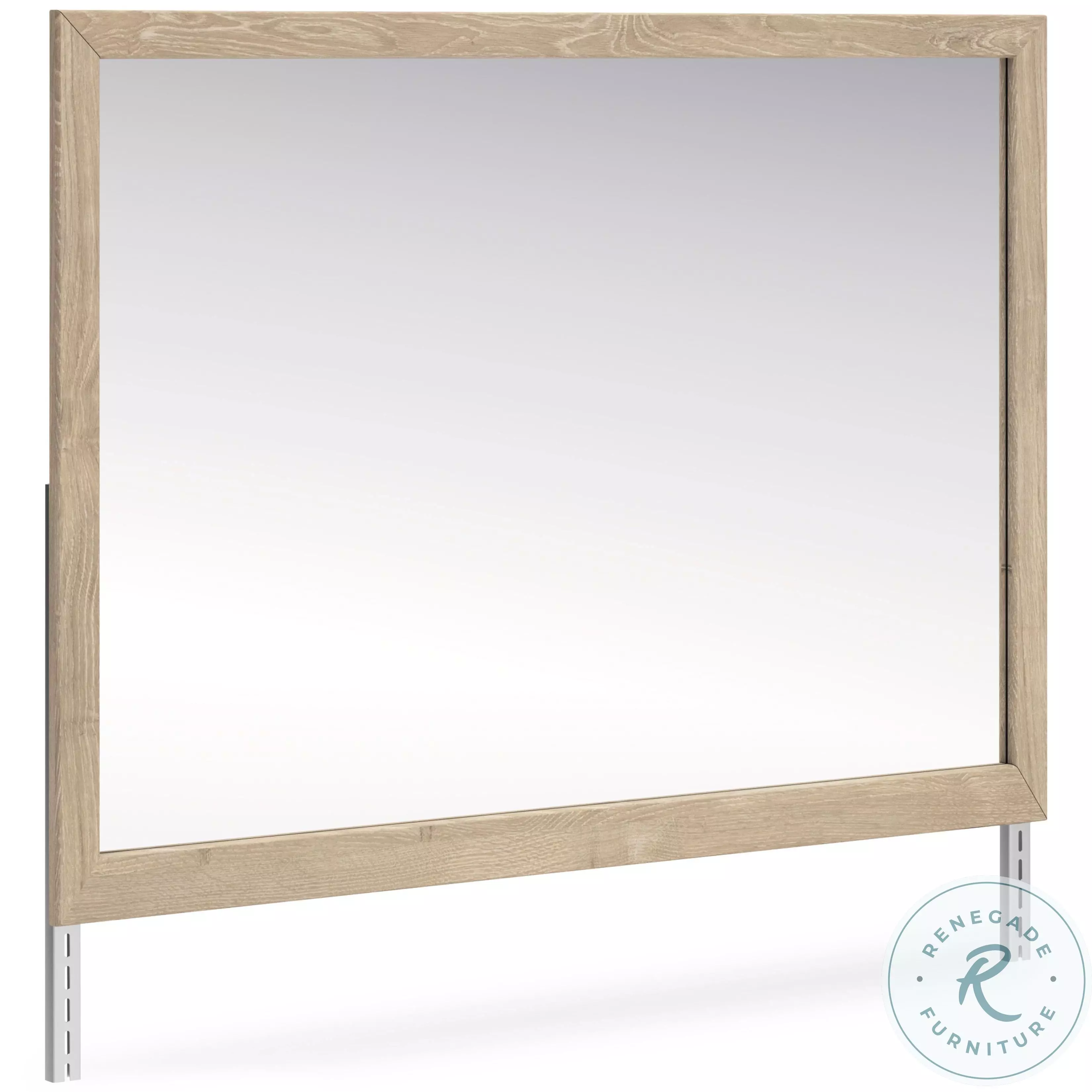 Cielden Tan Mirror From Ashley Furniture | Coleman Furniture