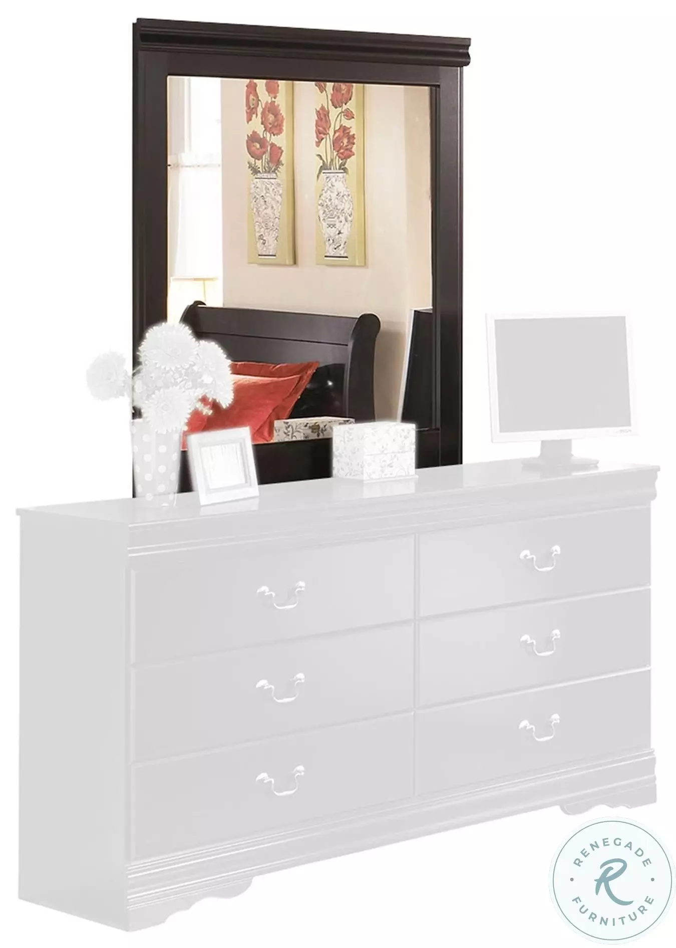 Huey Vineyard Youth Mirror from Ashley (B128-36) | Coleman Furniture