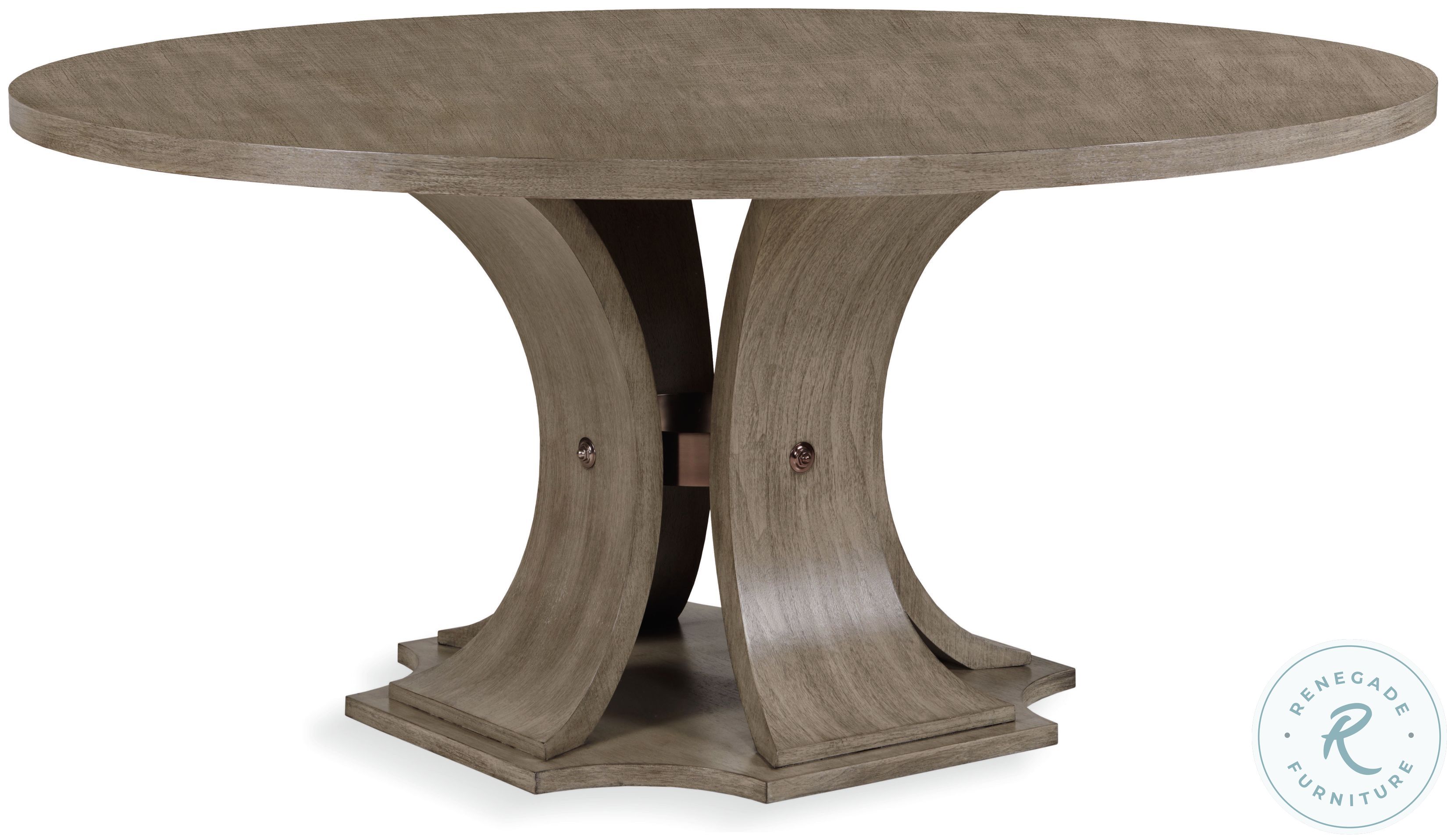 Sanford Greige 72" Round Dining Table From Century Furniture | Coleman ...