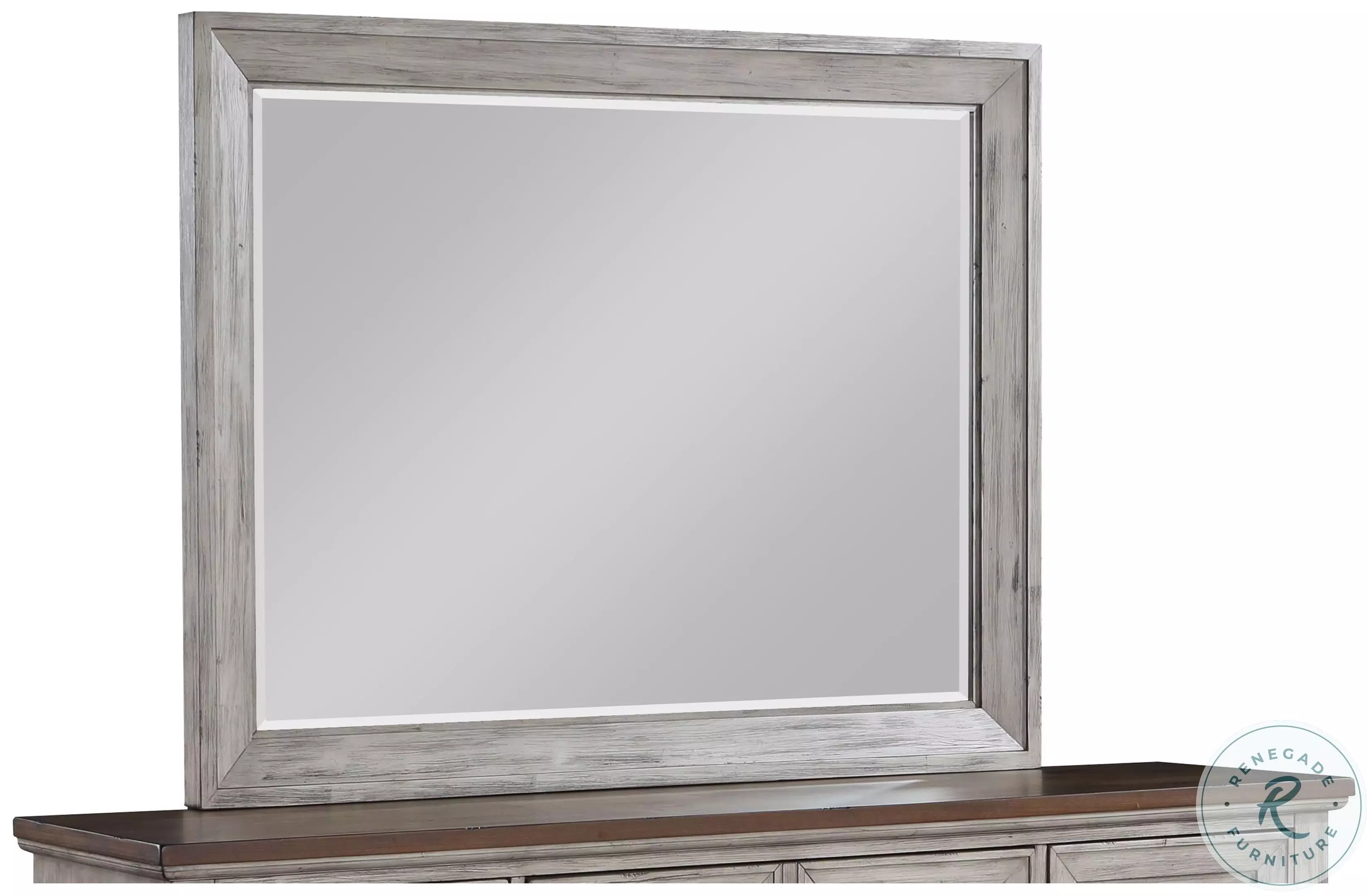 Mariana Vintage Creme Mirror From New Classic | Coleman Furniture