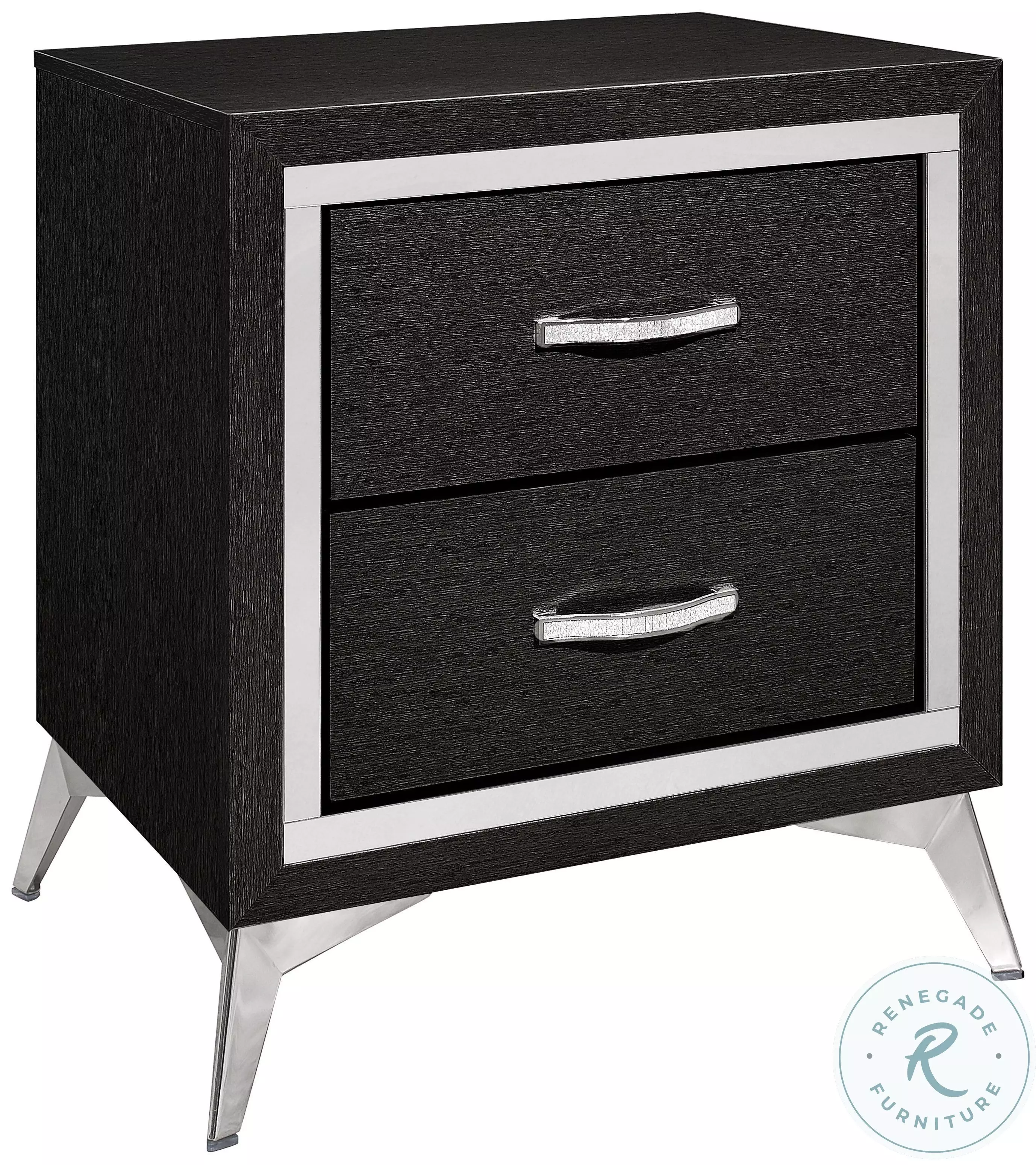 Huxley Black Nightstand From New Classic | Coleman Furniture