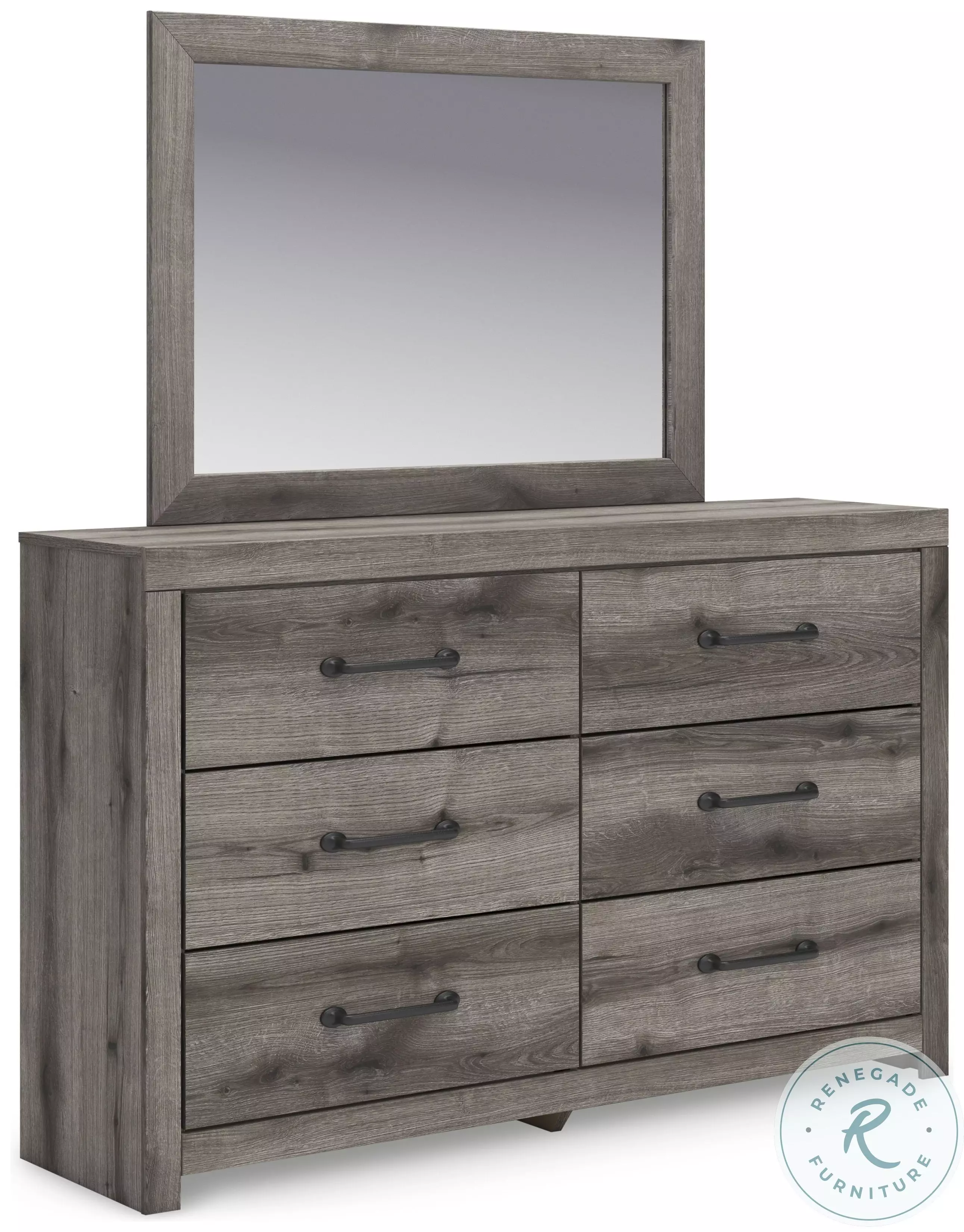 Urbanoore Weathered Gray Dresser and Mirror From Ashley Furniture ...