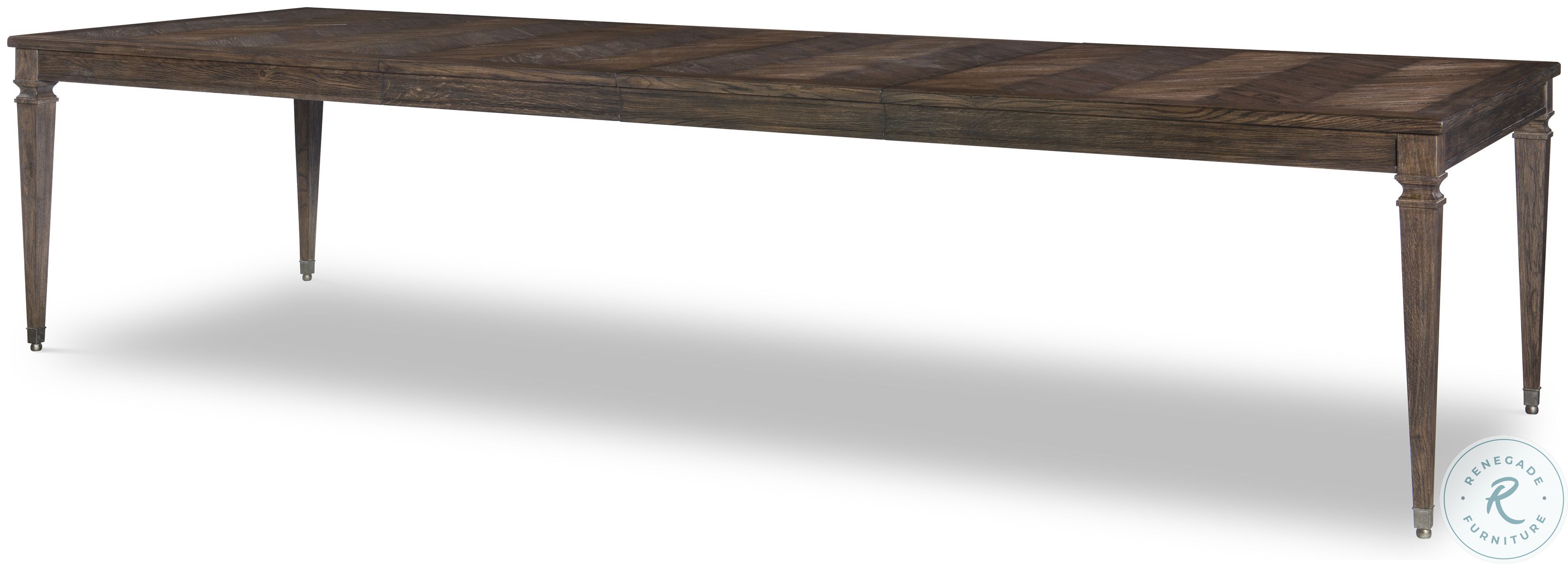 Daniel Brown Rustic 84" Extendable Dining Table From Century Furniture ...
