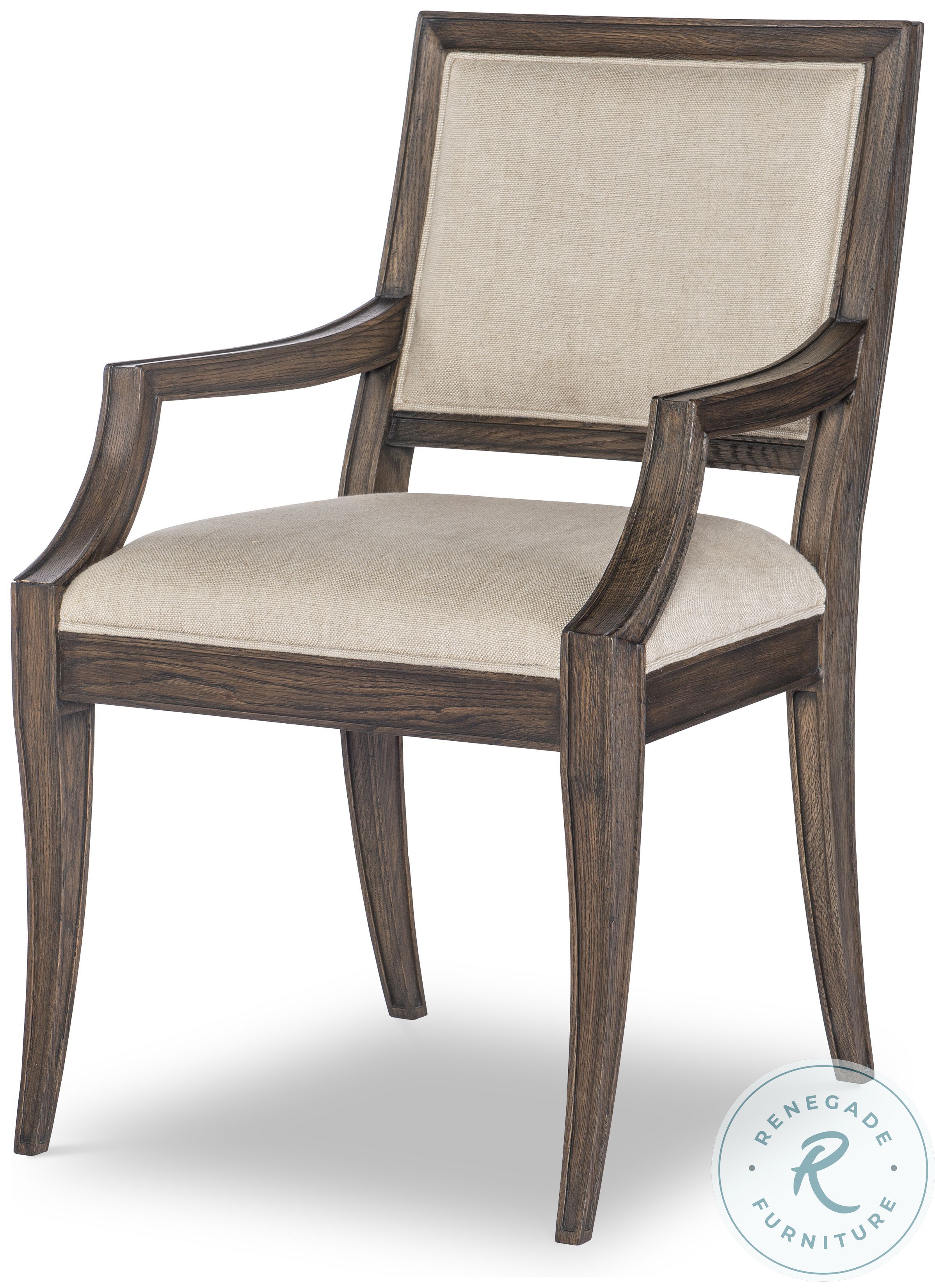 Bailey Beige And Brown Rustic Arm Chair From Century Furniture | Home ...