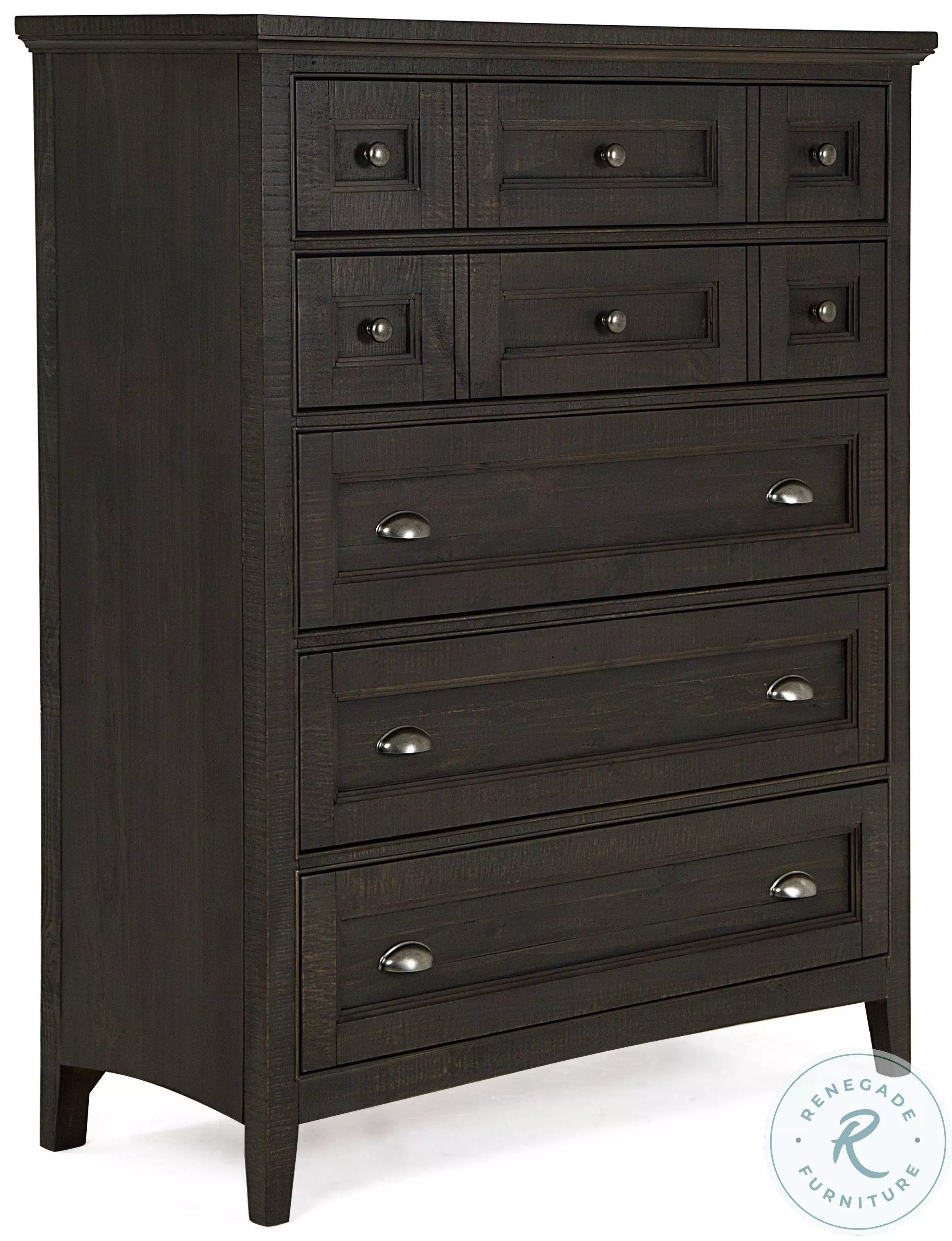 Westley Falls Graphite Drawer Chest from Magnussen Home | Coleman Furniture