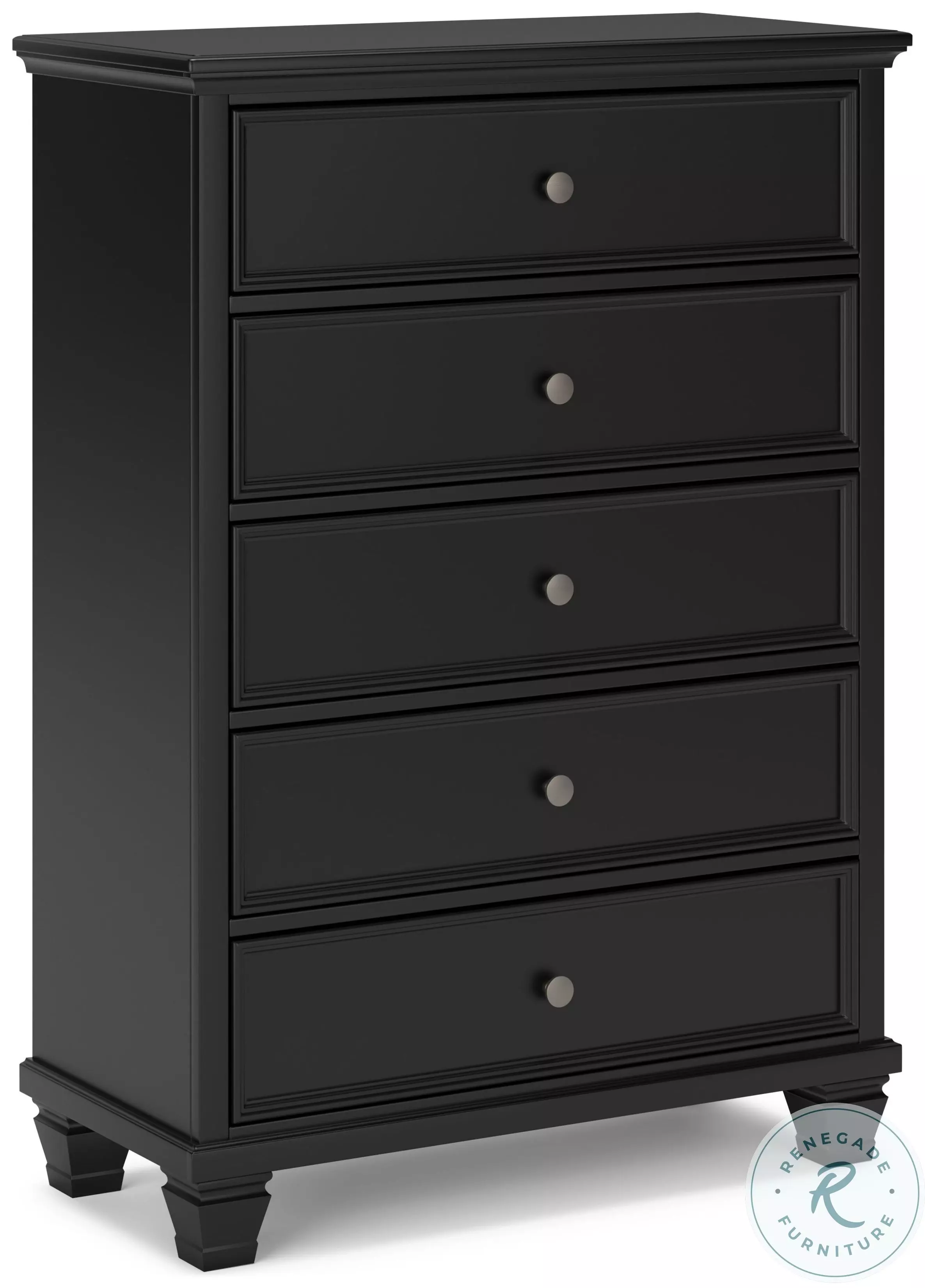 Lanolee Black Chest From Ashley Furniture | Coleman Furniture