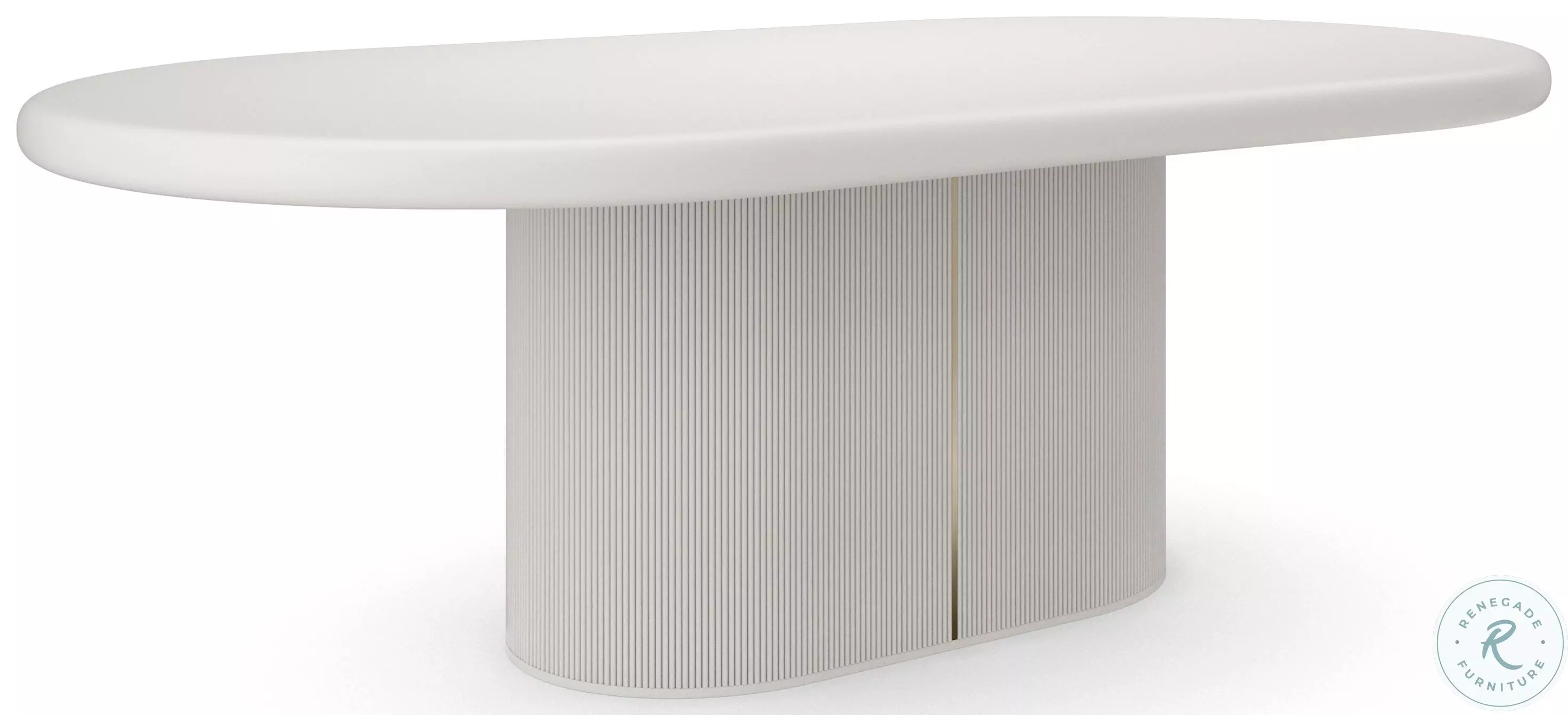 Love Matte Pearl Extendable Dining Table From Caracole | Coleman Furniture