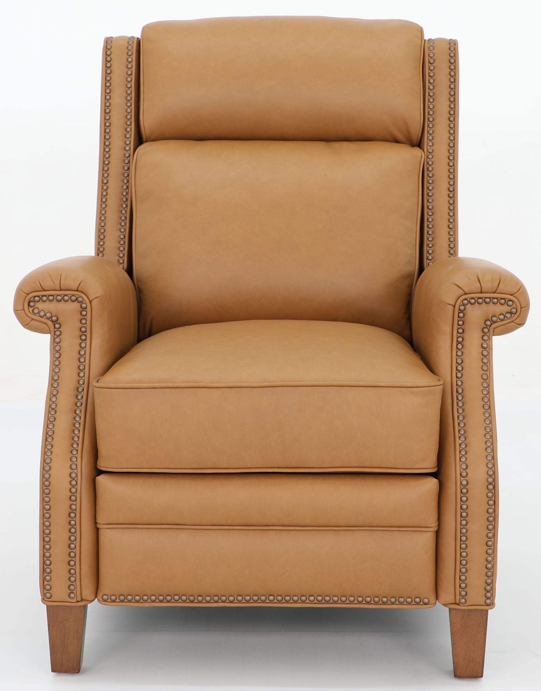 Barrett Santa Fe Brandy Leather Lounge Power Recliner with Power ...