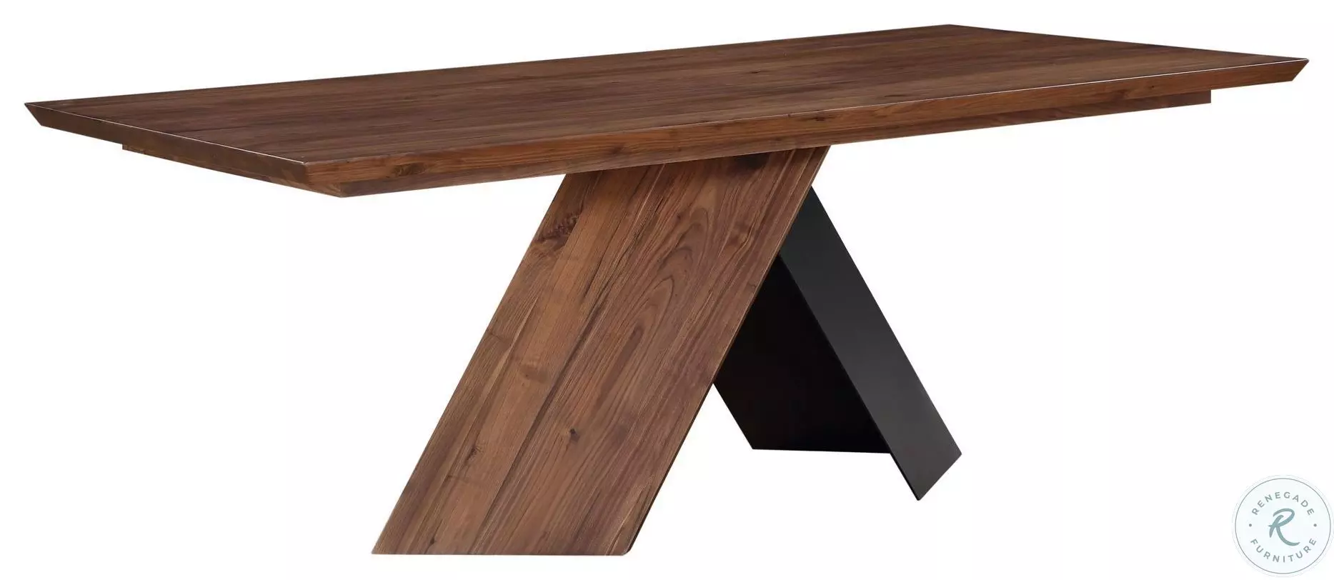 Axio Brown Dining Table from Moes Home | Coleman Furniture