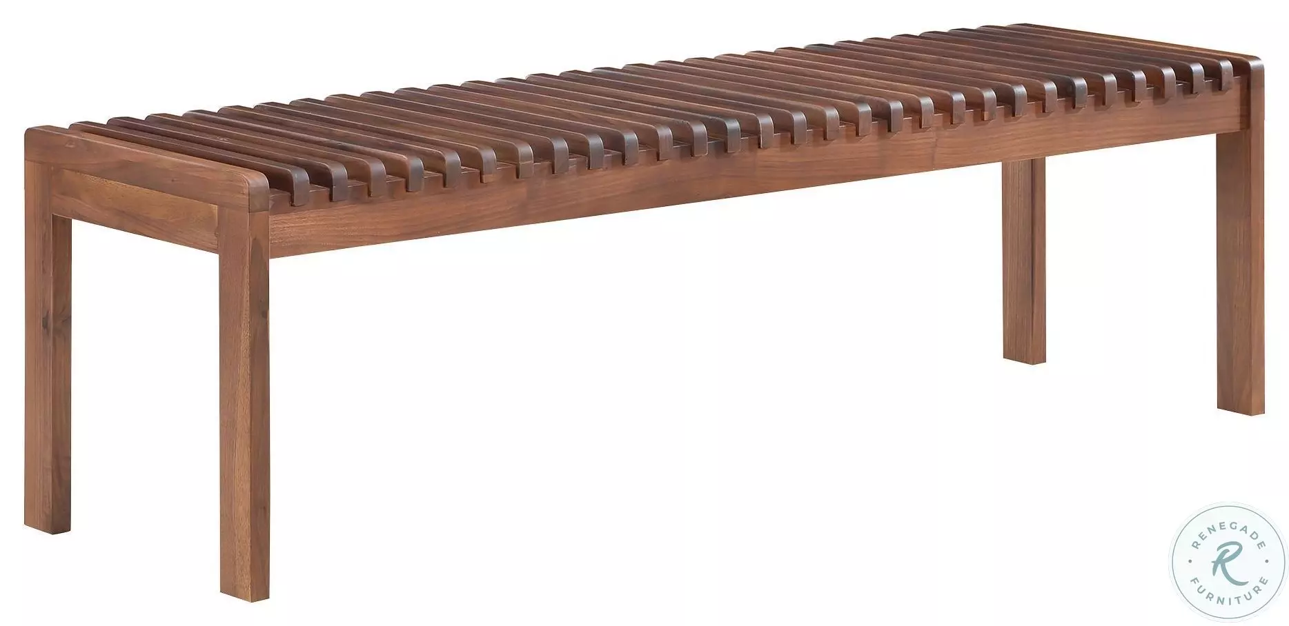 Rohe Walnut Bench From Moes Home | Coleman Furniture