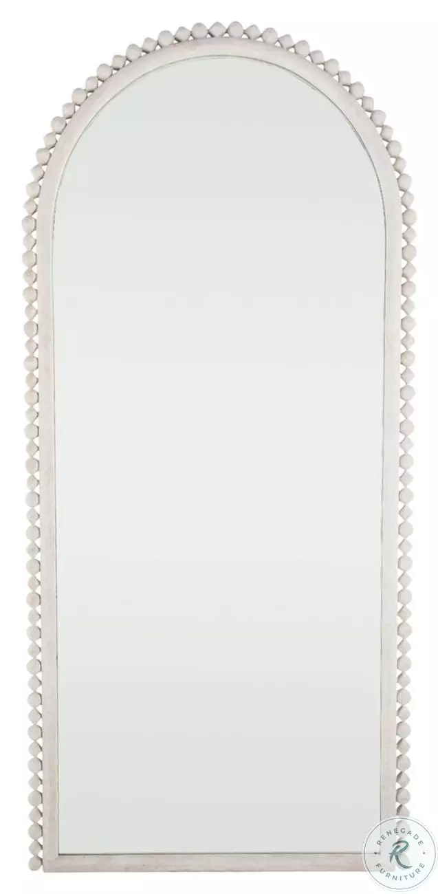 Belle Distressed White Mirror From Gabby | Coleman Furniture
